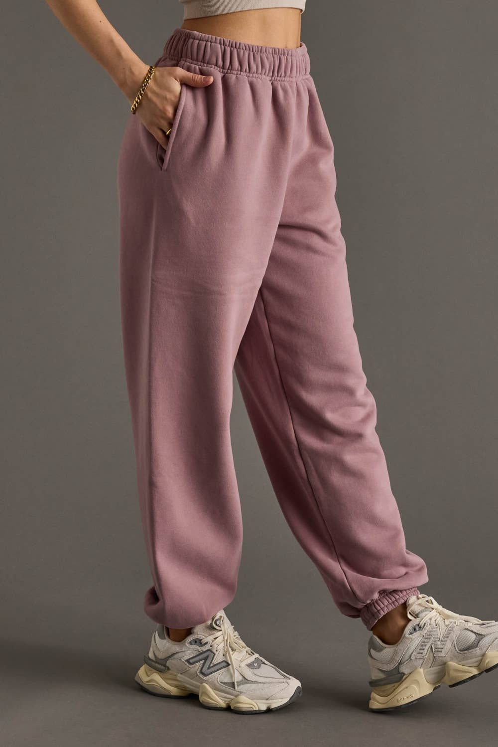Wholesale Dusty Purple Panache Sweatpants for your store - Faire