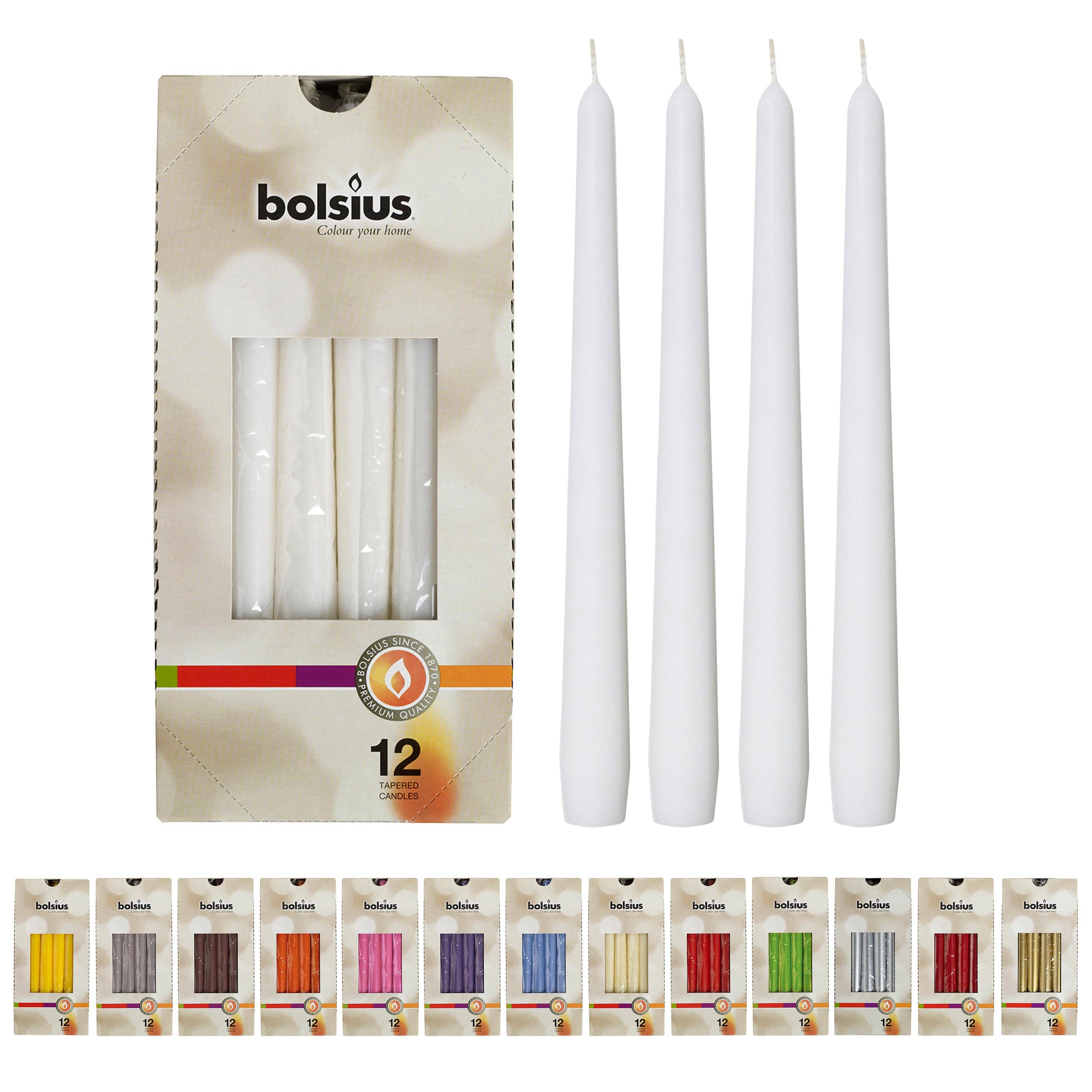 Wholesale 12 Taper Candles 10" - *Sold Individual *12 Colors Available ...