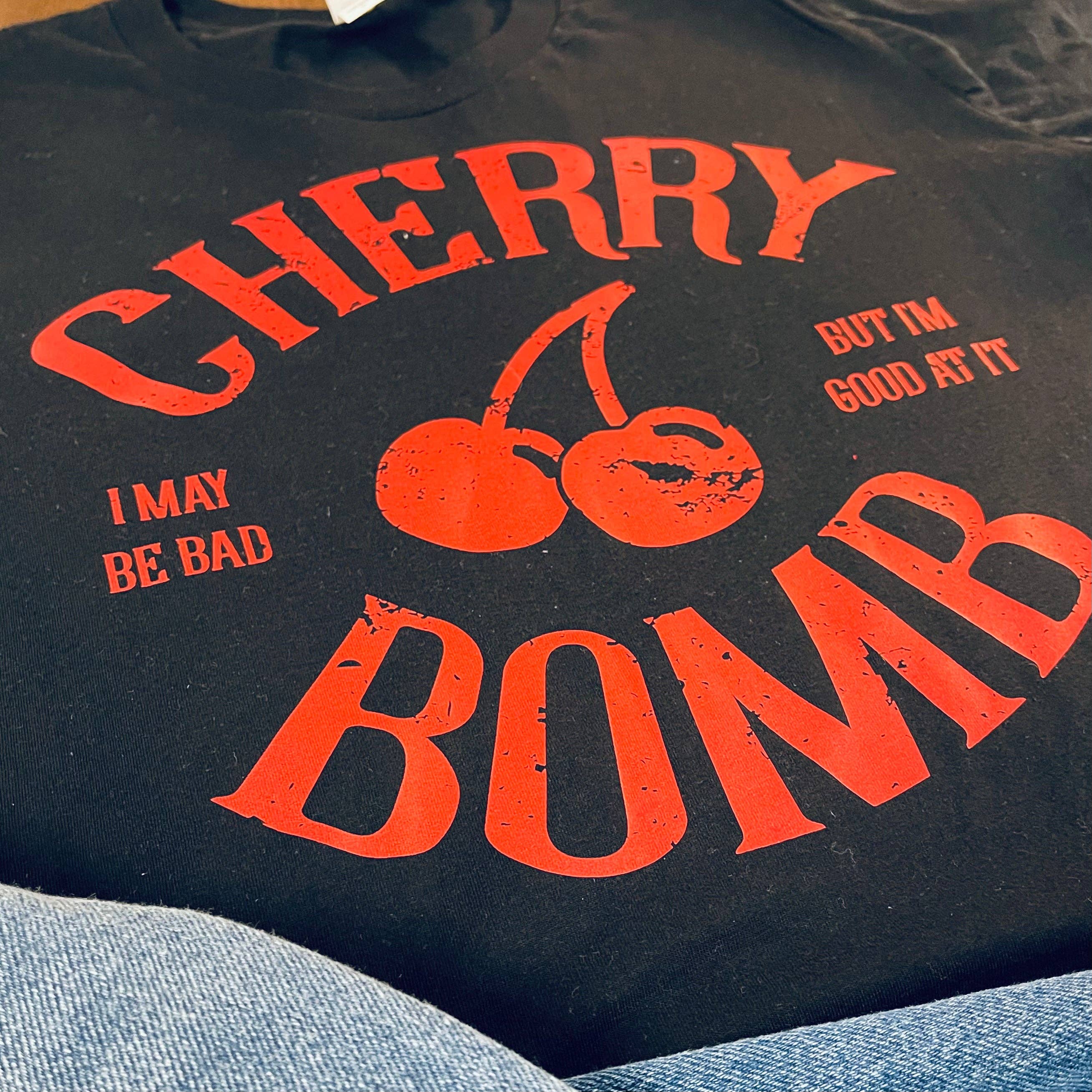 Wholesale Cherry Bomb - Graphic Tee for your store - Faire