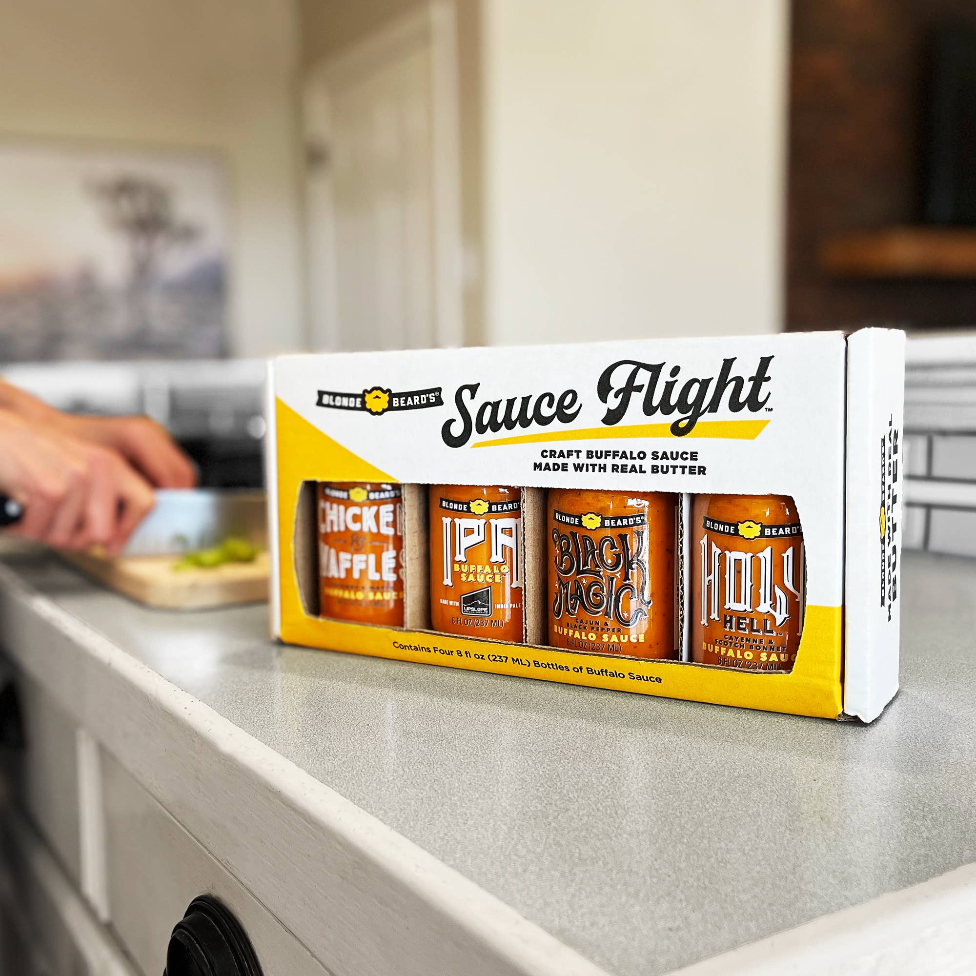 Wholesale Buffalo Sauce Flight Gift Set (4 pack) for your store - Faire