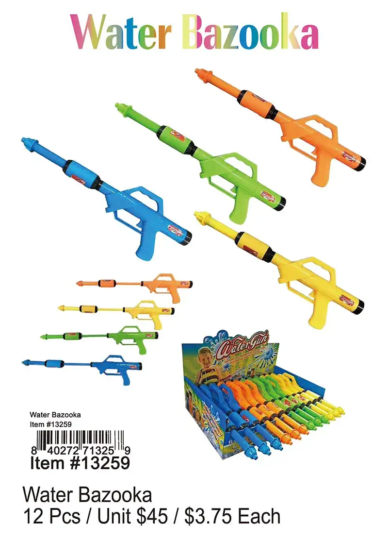 Wholesale Water Bazooka Toy . for your store - Faire