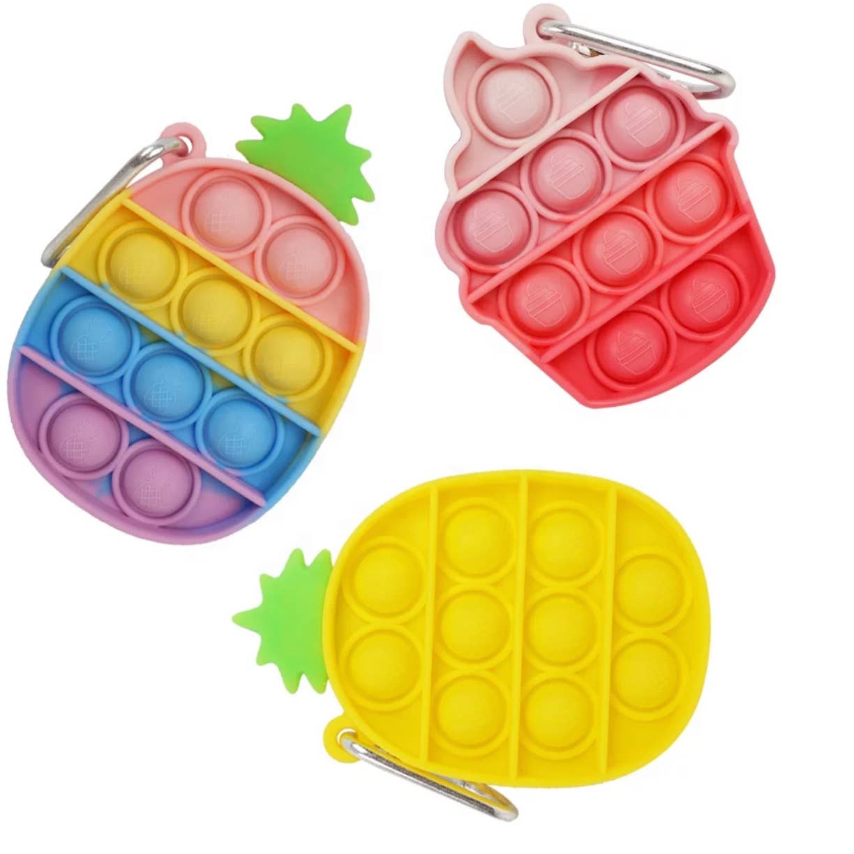 Wholesale Mini Fidget Popper with Clip for your store - Faire