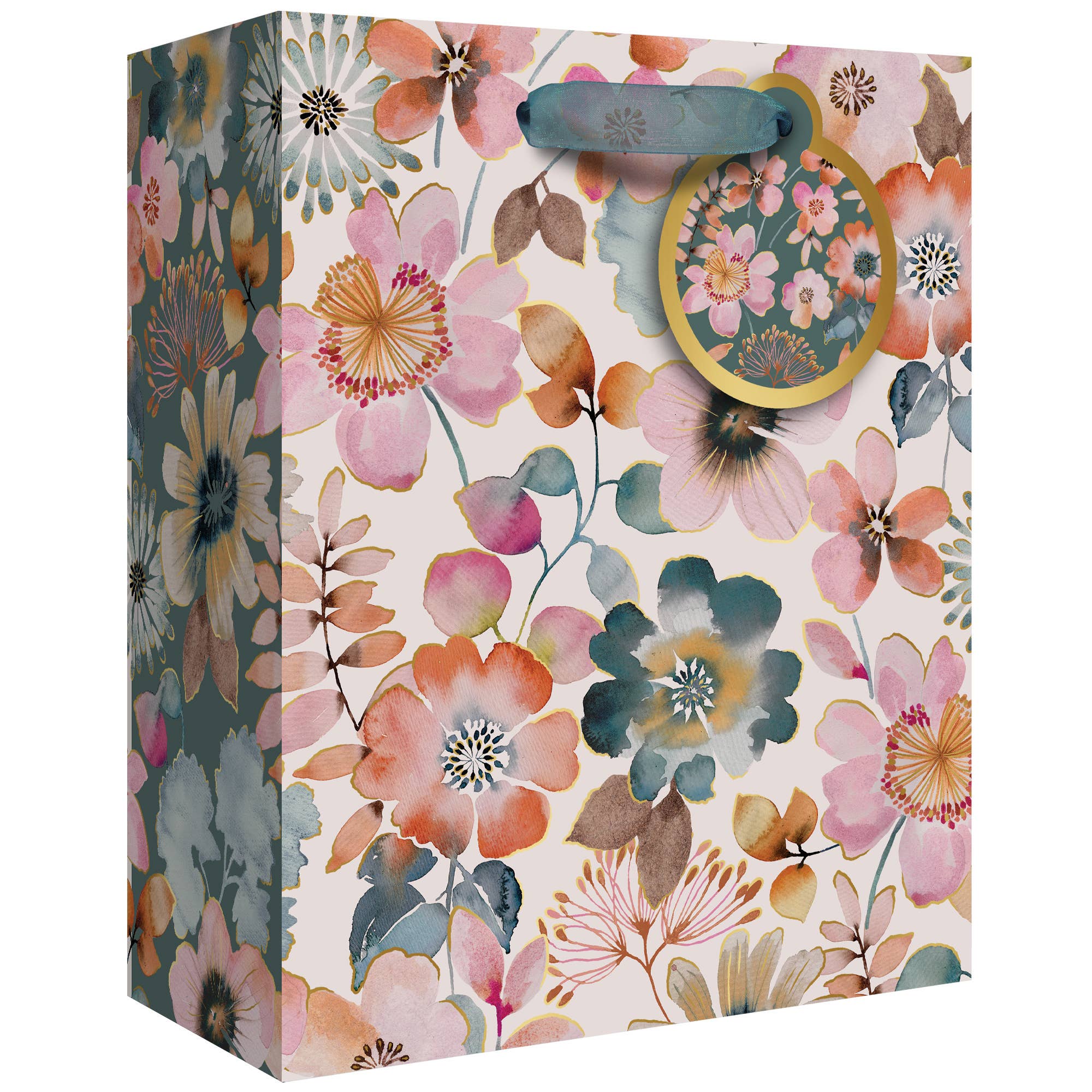 Wholesale Gift Bags - Medium - Painterly Petals for your store - Faire