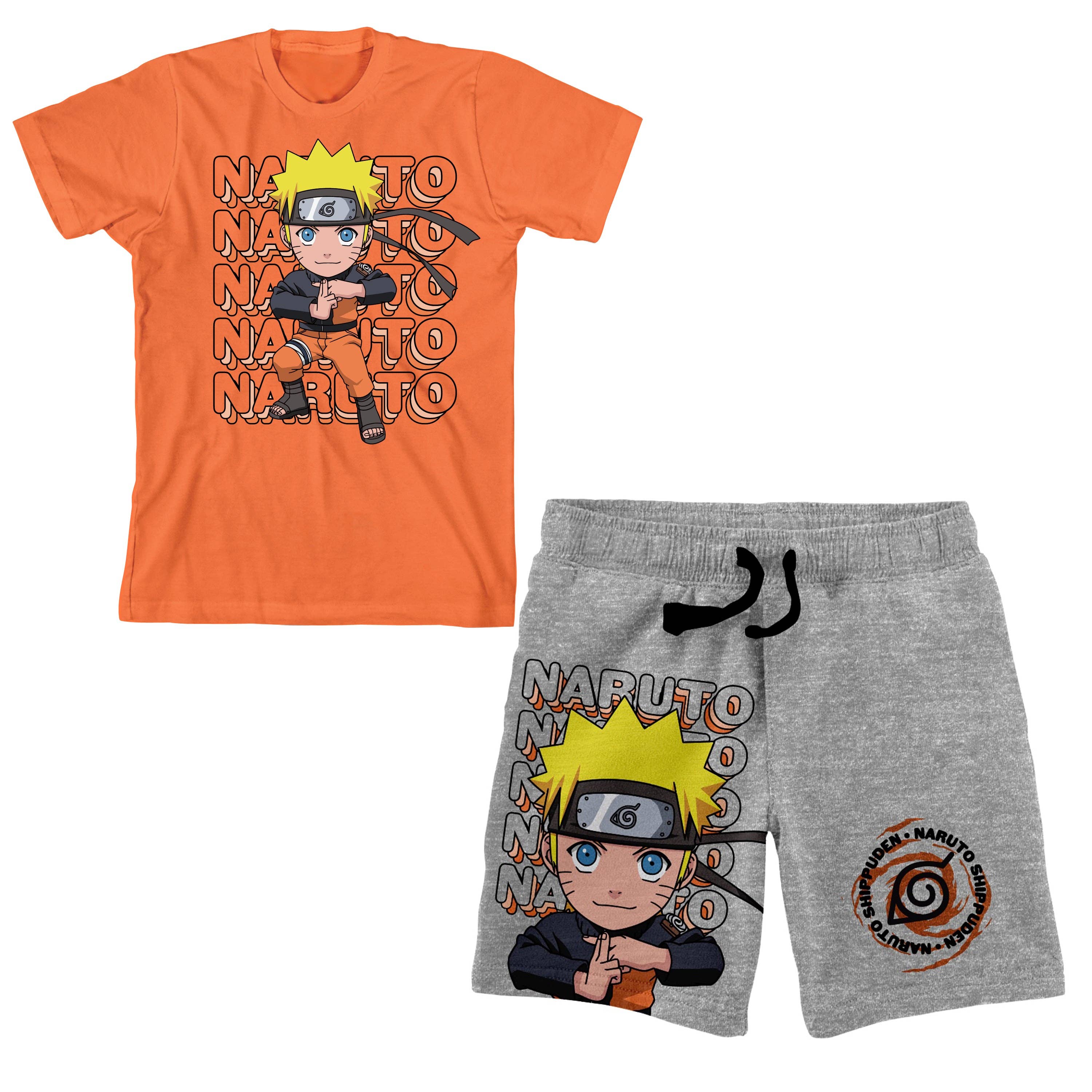 Wholesale Naruto Shippuden Chibi Naruto Boy's T-shirts Graphic Tee And ...