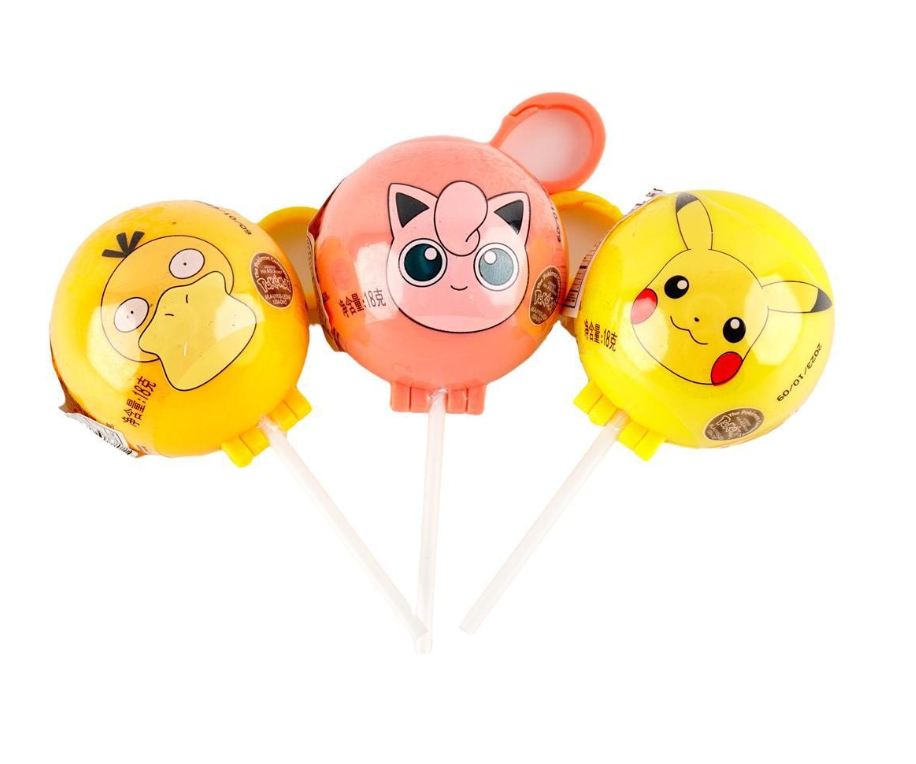 Wholesale Pokemon Lolipop Orange/Strawberry/Grape 12 Pack for your ...