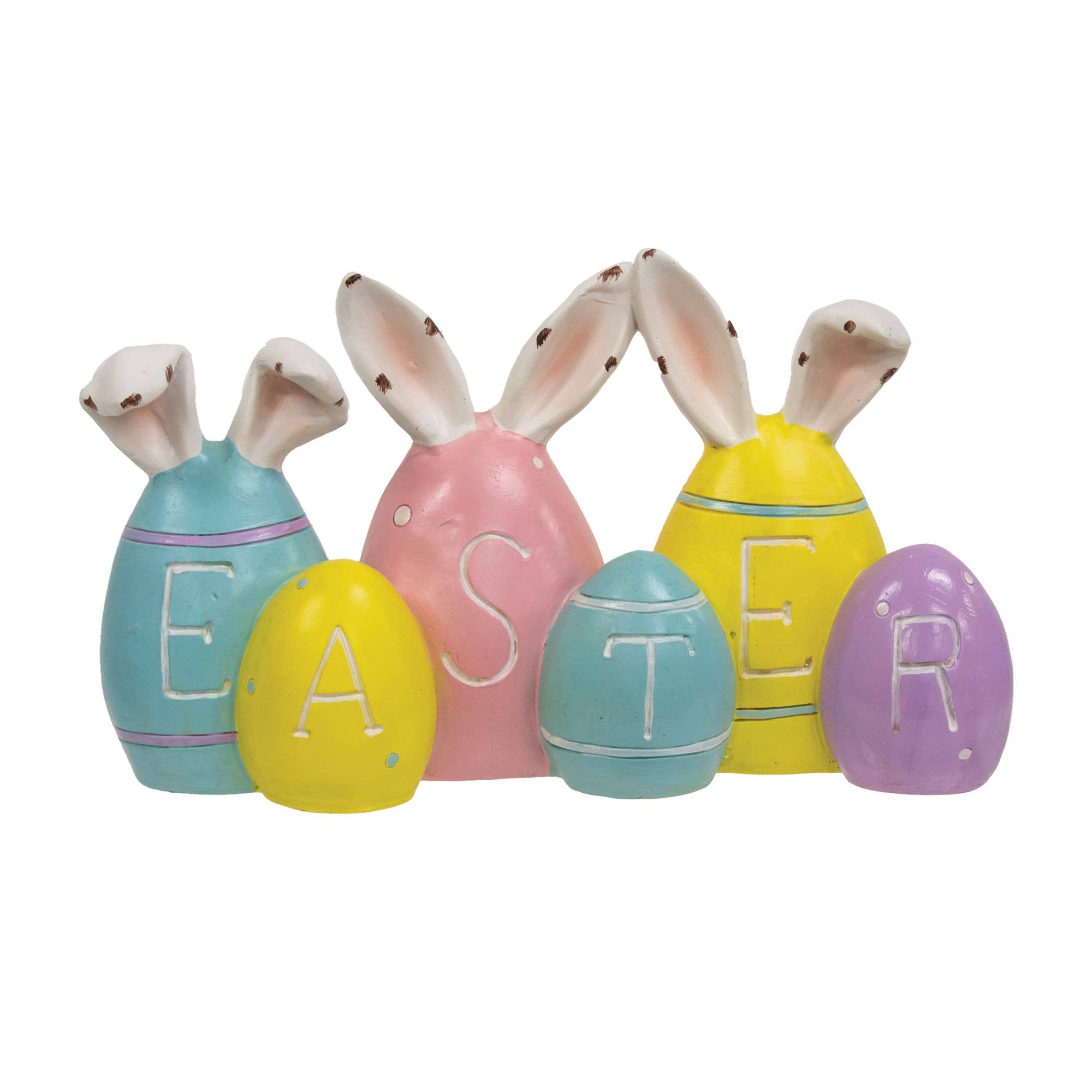 Wholesale Easter Bunny Ears Resin Sitter for your store - Faire