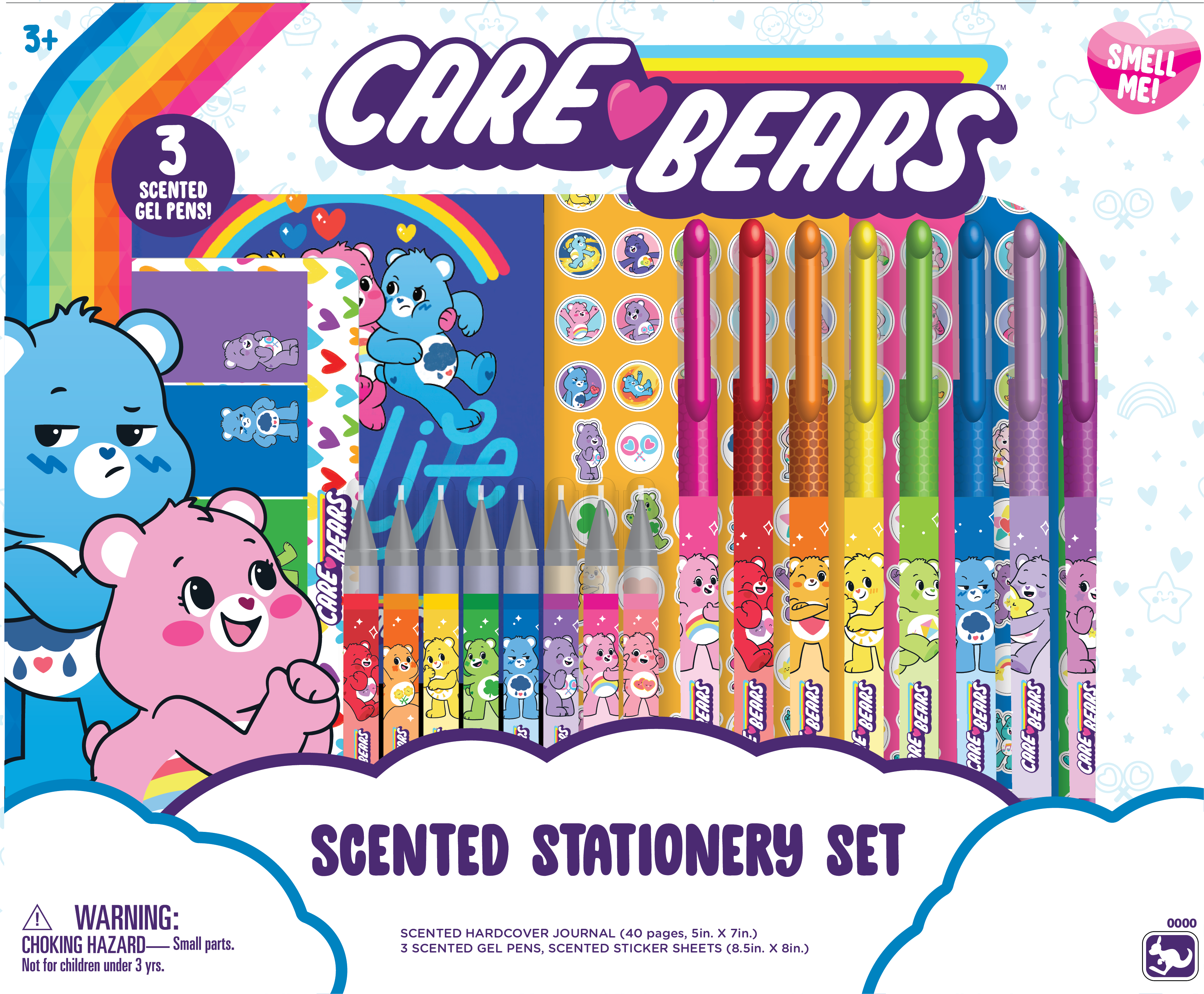 Wholesale Care Bears™ Stationery Set w/ Sticky Tabs for your store - Faire