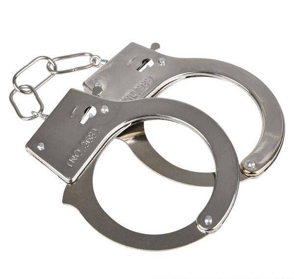 Wholesale DIECAST METAL HANDCUFFS BLISTER CARDED for your store | Faire