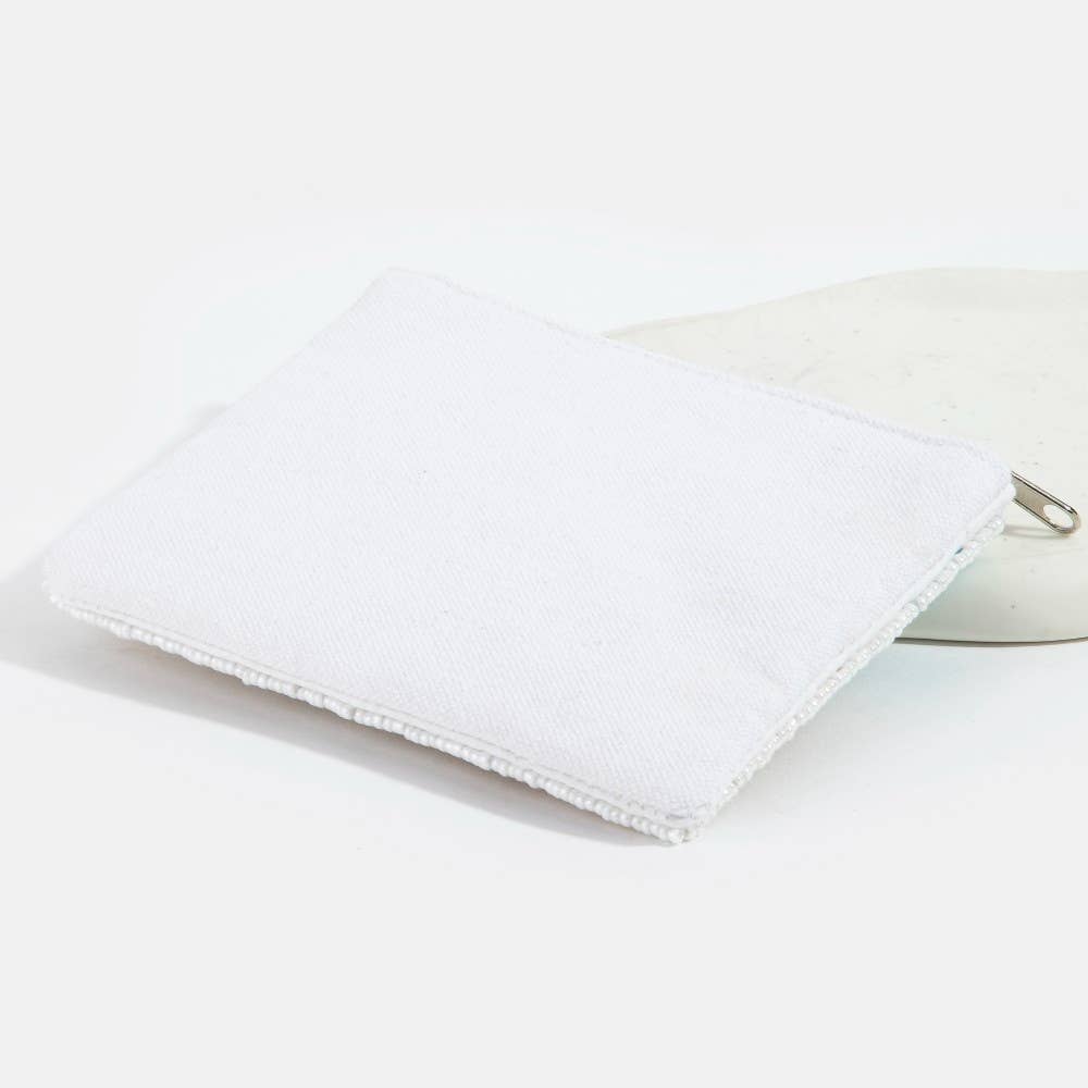 Wholesale Turtles On Beach Seed Beaded Coin Purse for your store - Faire