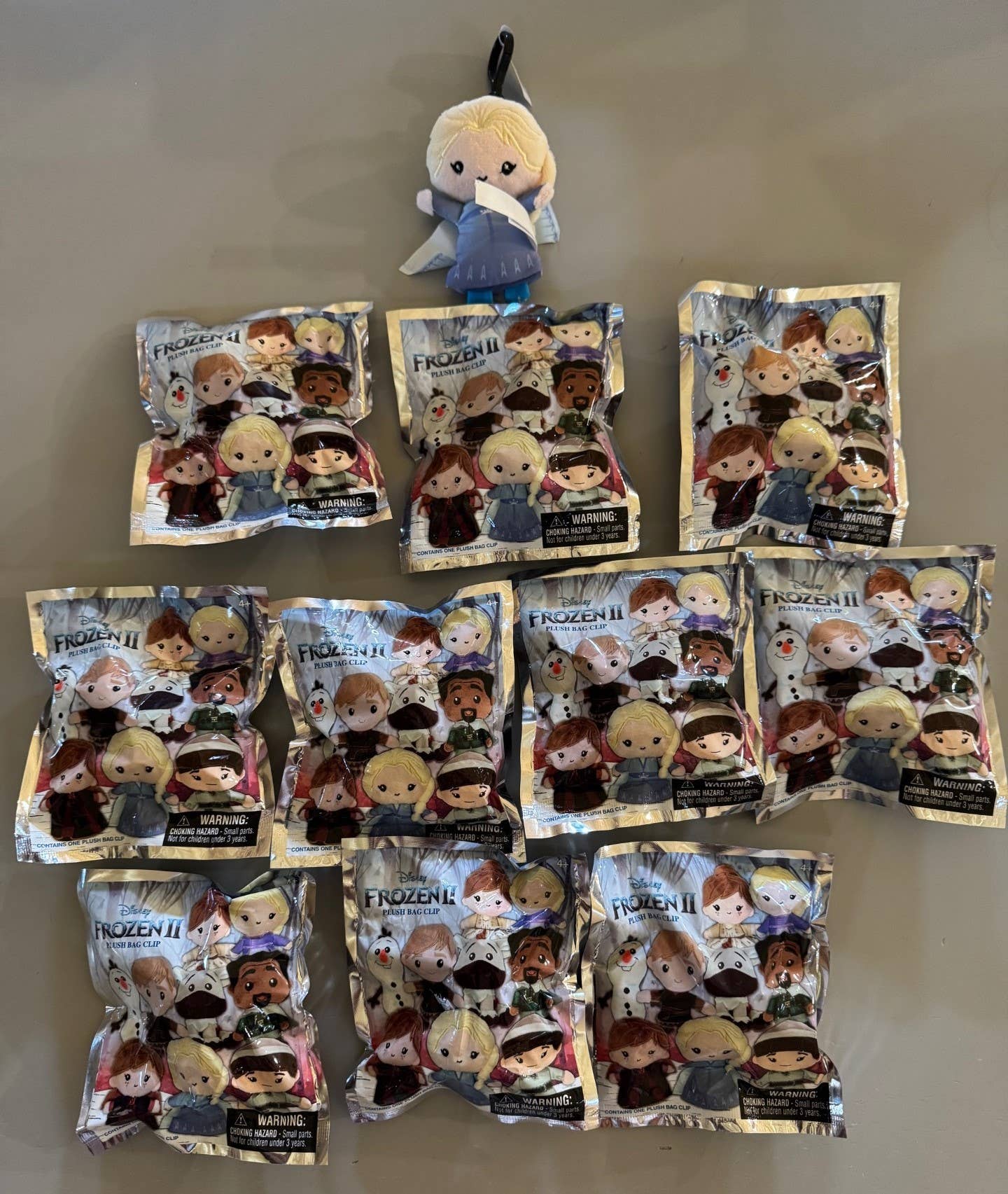 Wholesale Disney Frozen 2 Plush Bag Clip Blind Bag - Lot of 10 for your ...