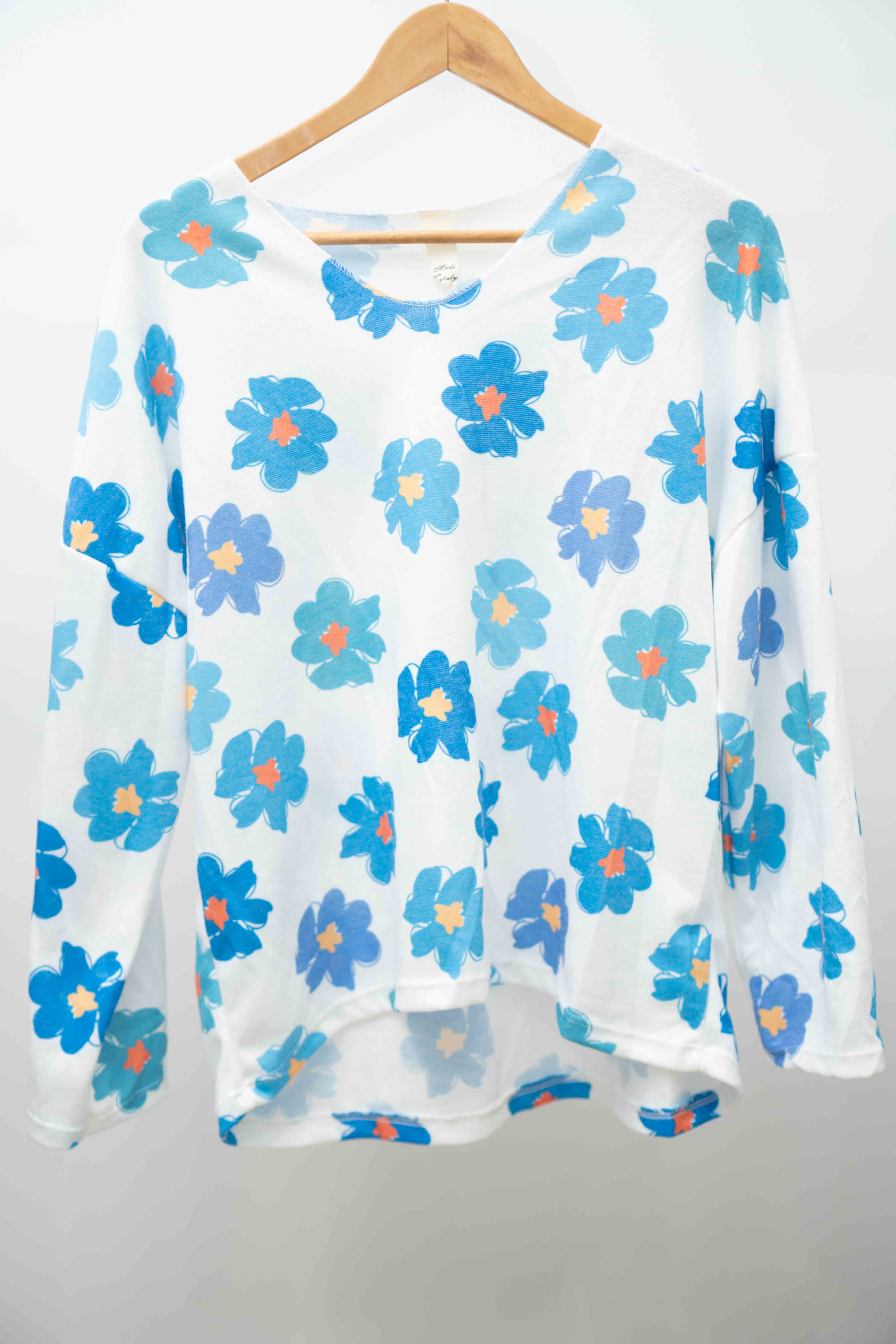 Wholesale Floral romance sweater - I8823-2 for your store - Faire