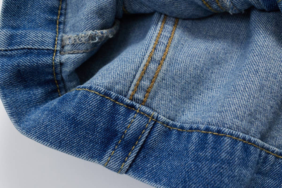 Wholesale Gradient Denim Jacket for your store - Faire