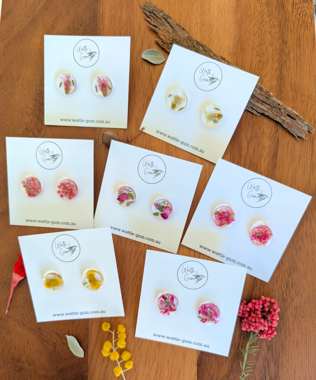 Wholesale Gum Blossom Studs for your store - Faire