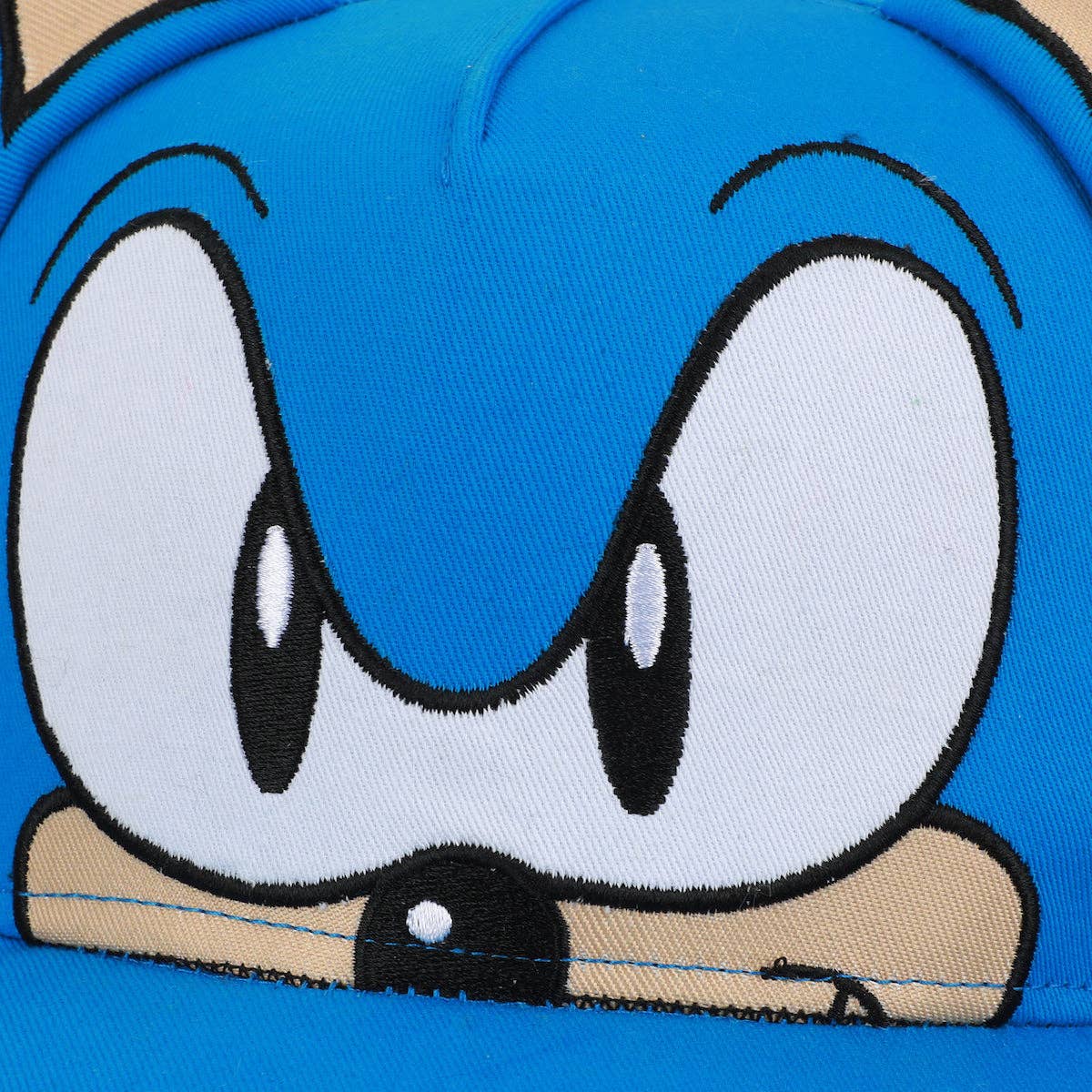 Wholesale Sonic The Hedgehog Big Face Youth Blue Snapback Hat for your ...
