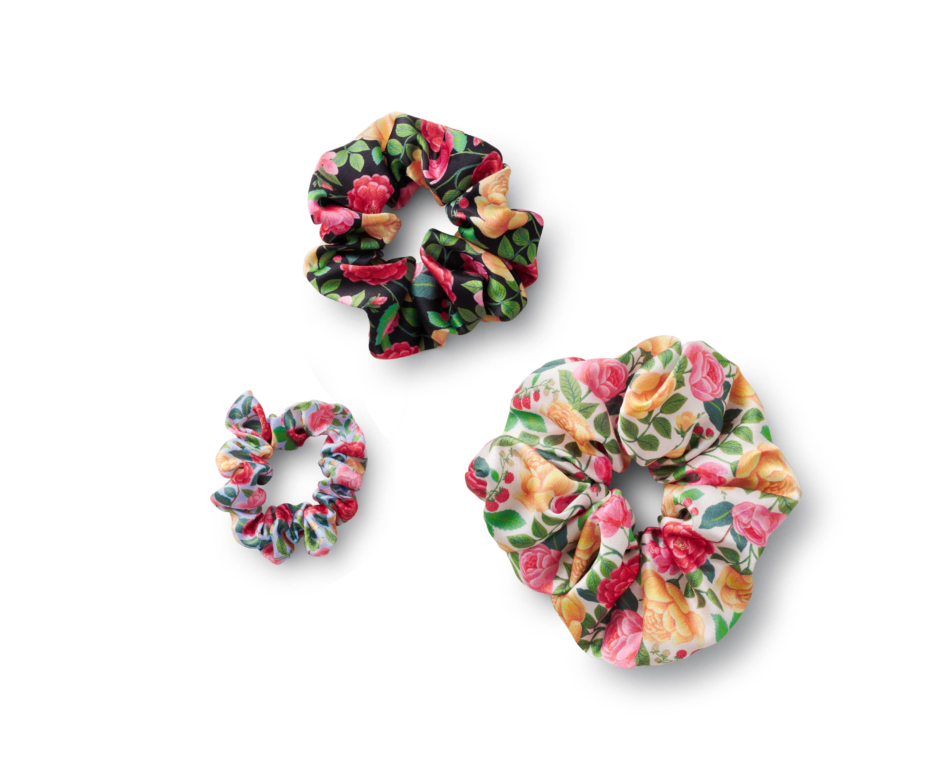 Wholesale Roses Scrunchie Set for your store - Faire