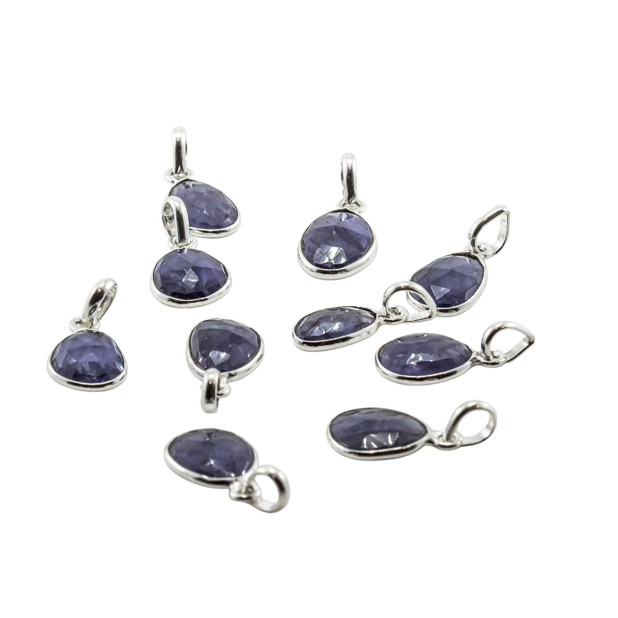 Wholesale Iolite Pendant Necklaces Sterling Silver for your store - Faire