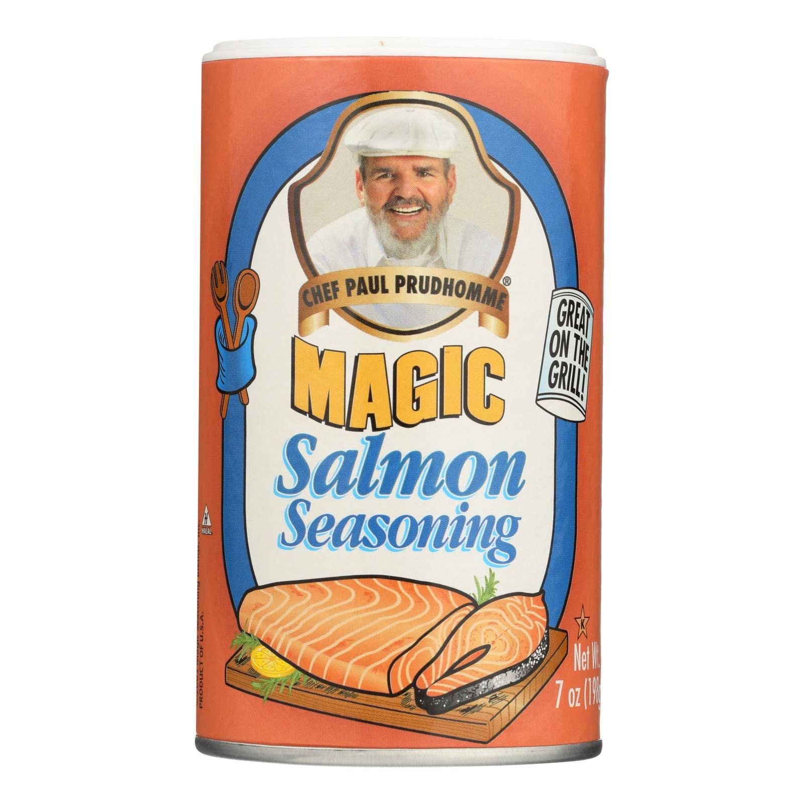 Wholesale Chef Paul Prudhomme Magic Salmon Seasoning - Case Of 6 - 7 Oz ...