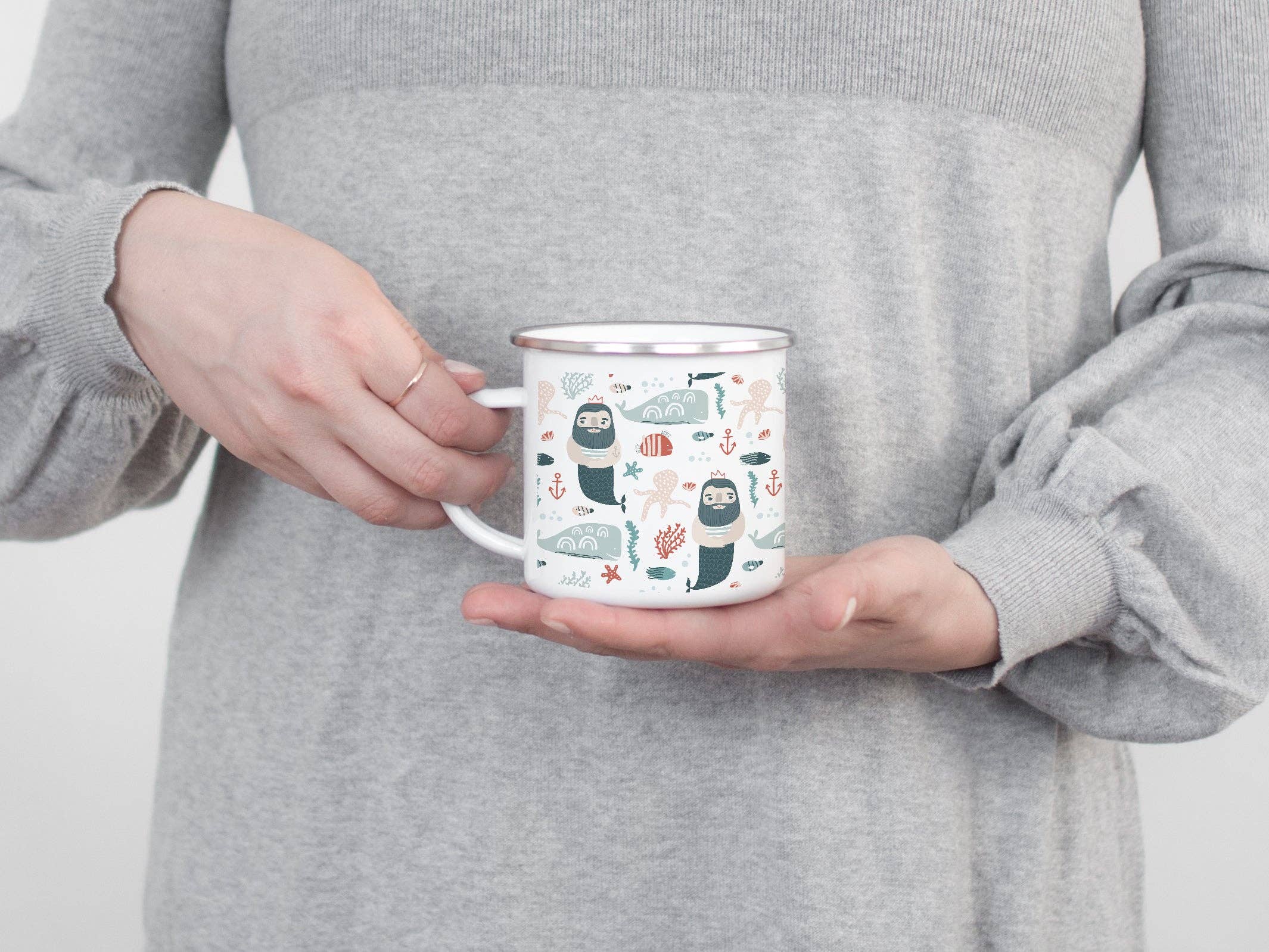 Drinkware Home & Living Midwest Pines Enamel Mug etna.com.pe