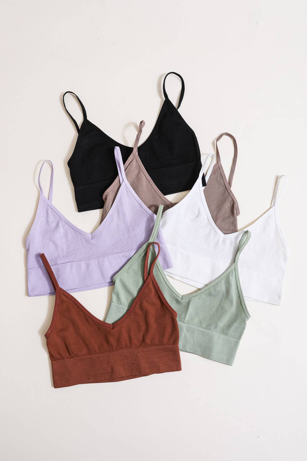 Wholesale Low Back Basic Seamless Bralette for your store - Faire