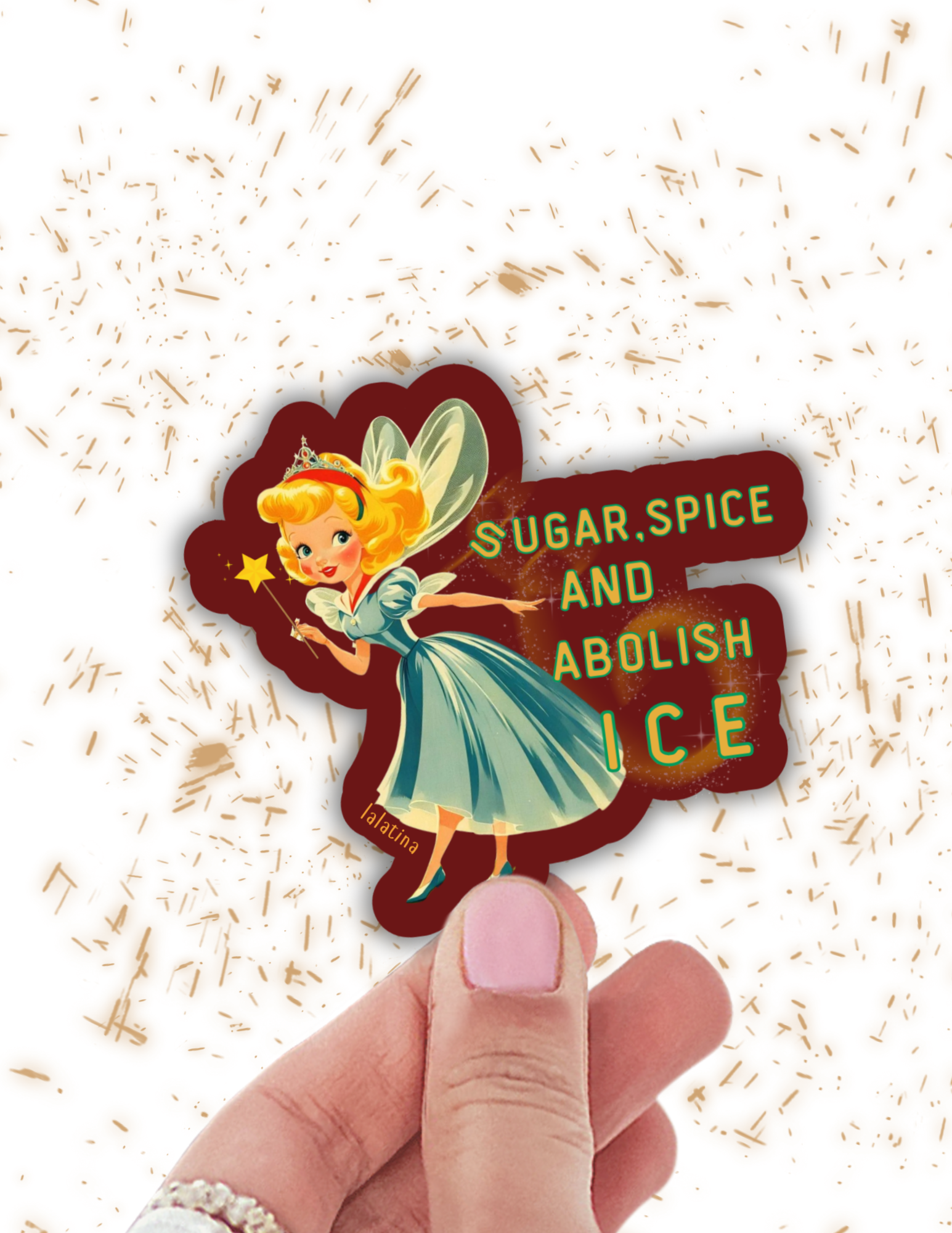 Wholesale ice protest sticker for your store