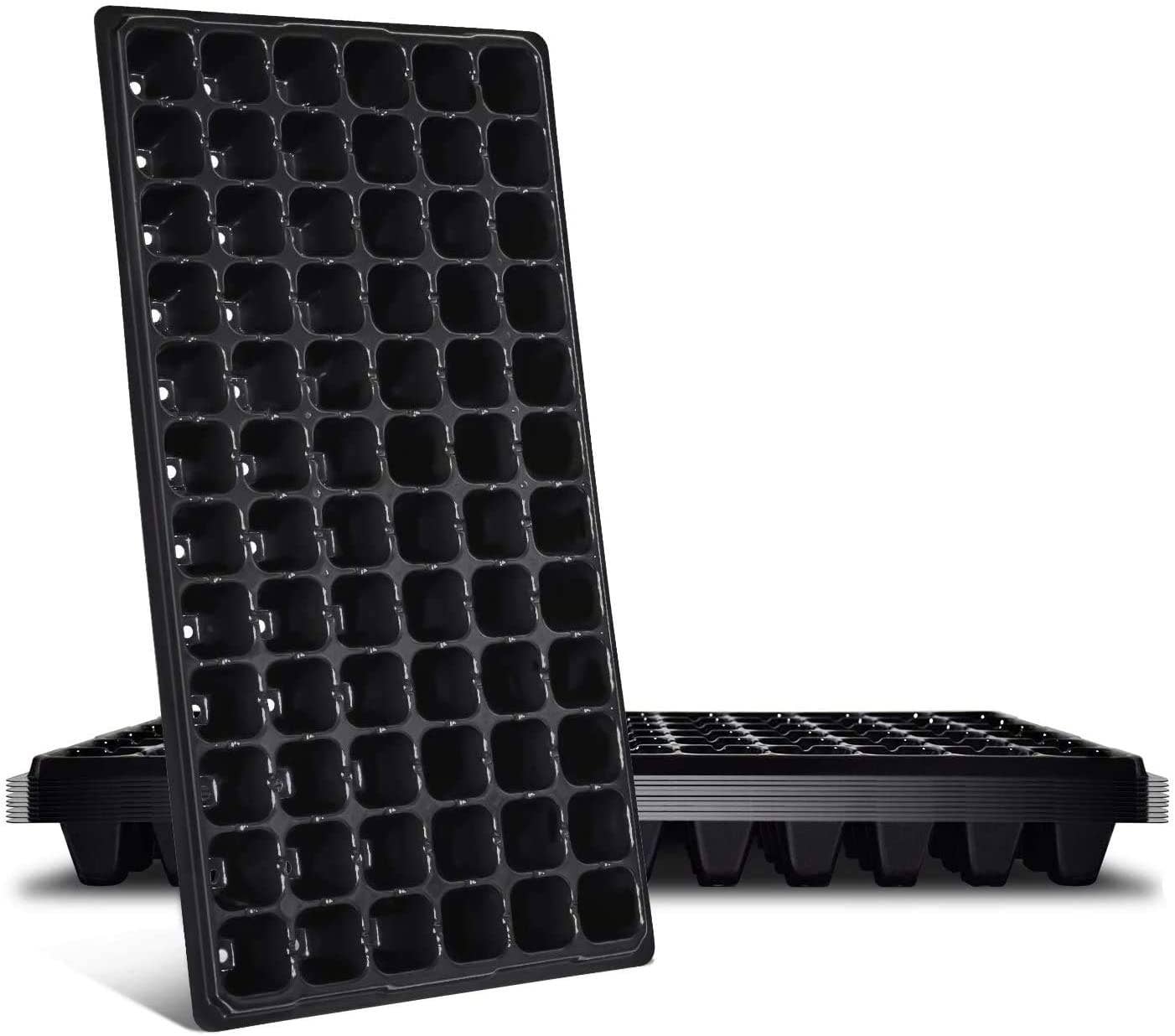 Wholesale 10-200 Pack 72 Cell Seedling Trays with Drain Holes for your ...
