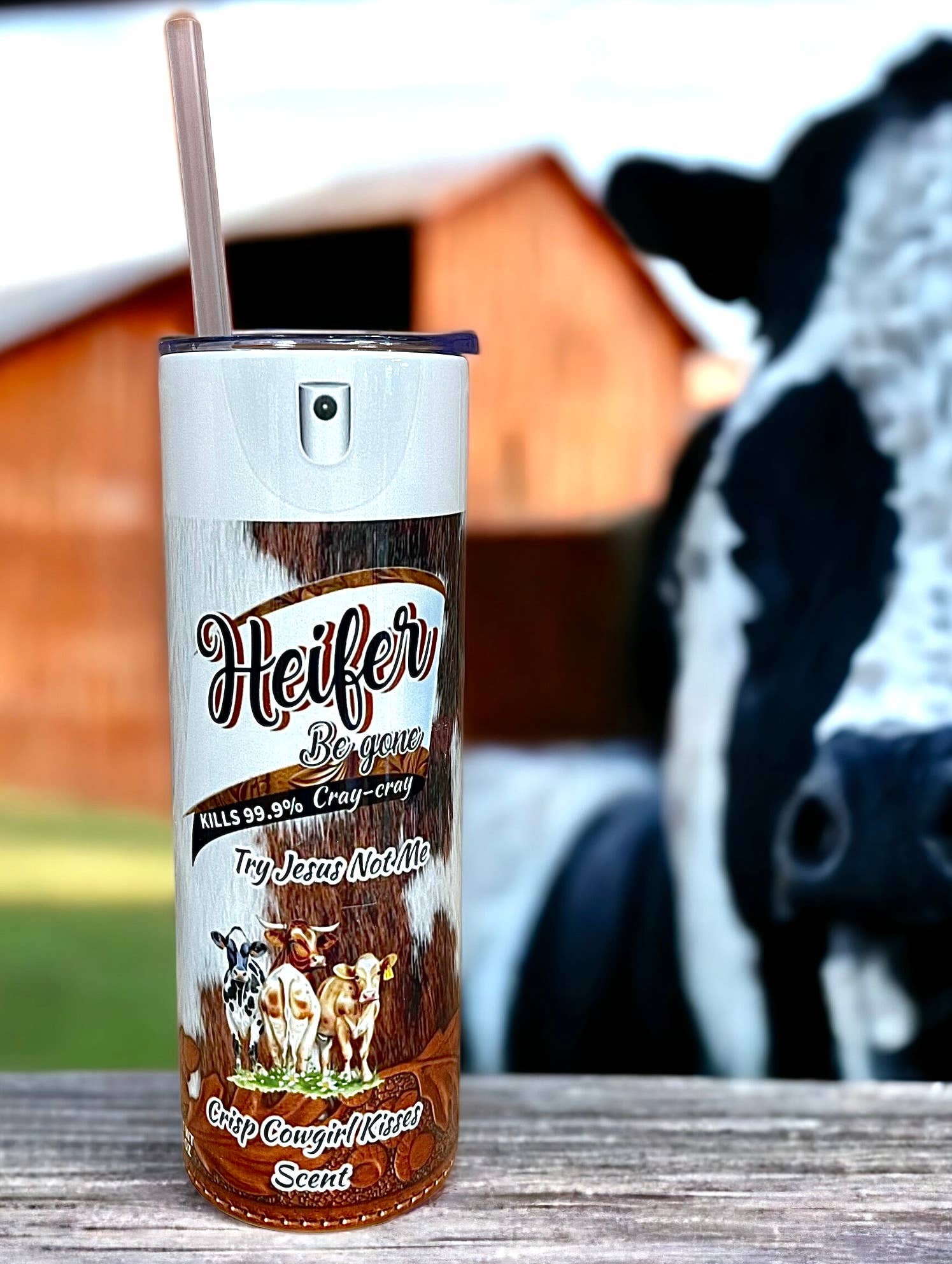 Wholesale | 4 | Heifer Be Gone Cow Spray Tumblers for your store - Faire