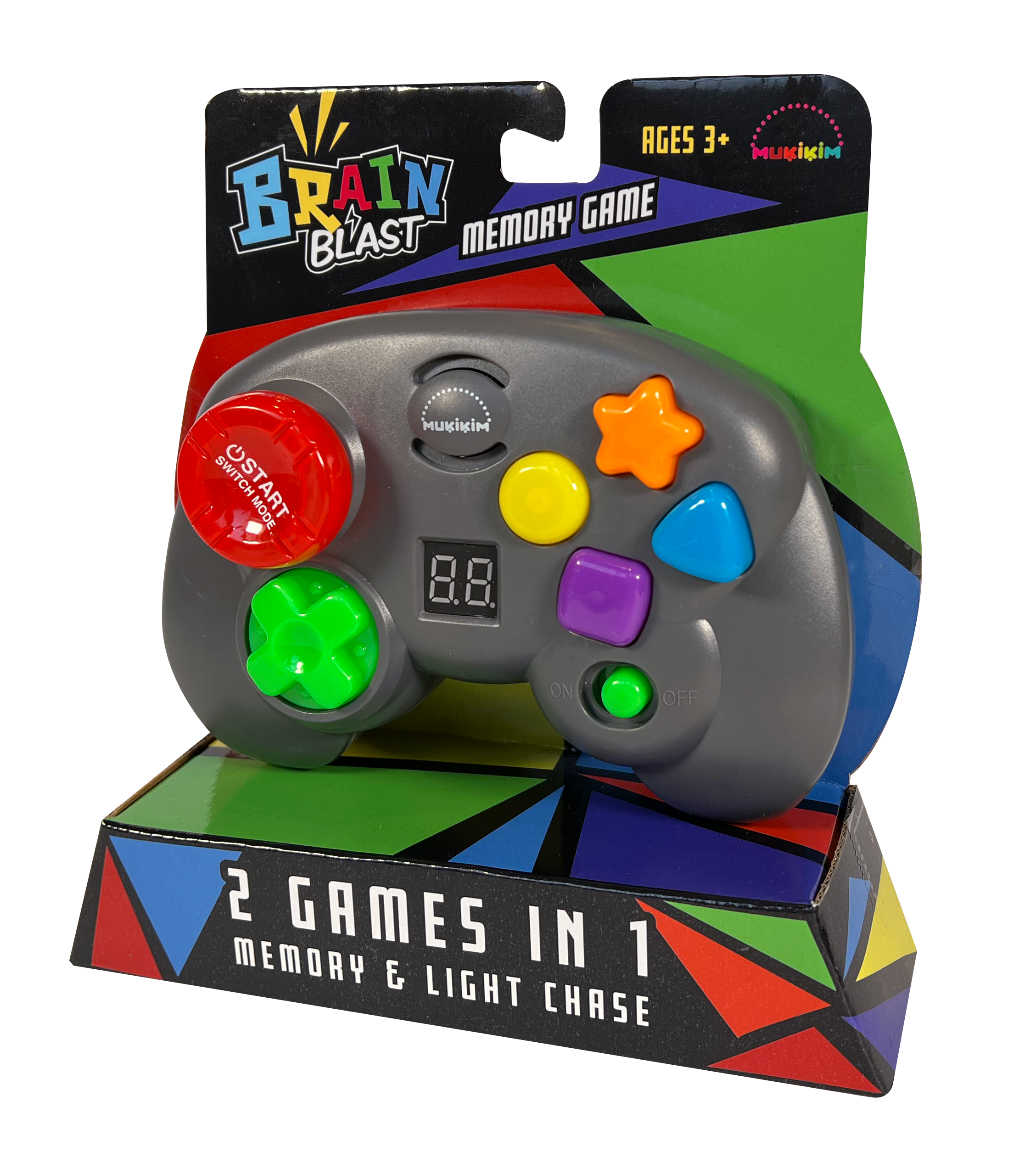 Wholesale Brain Blast - Handheld 2-Games-In-1 for your store - Faire