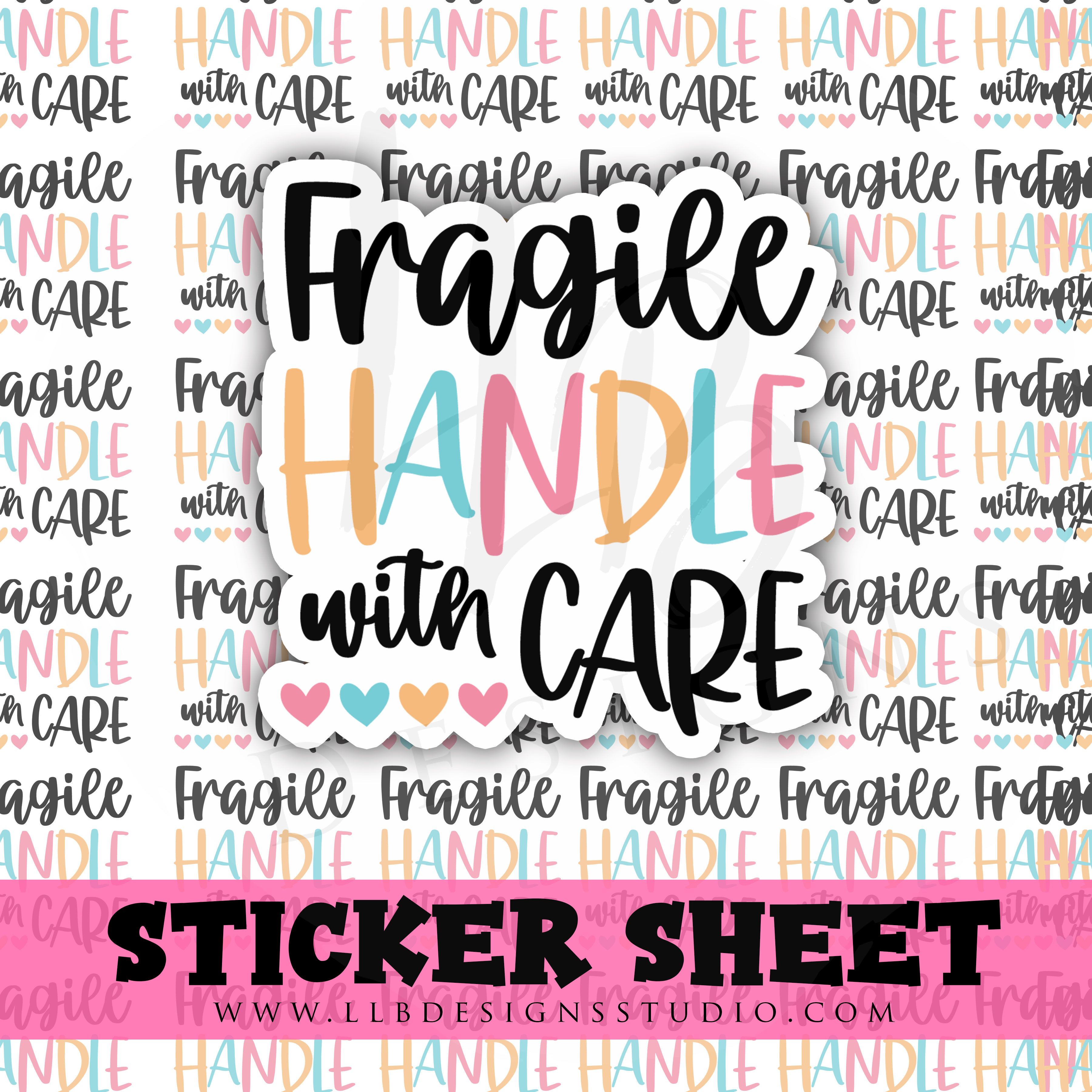 Wholesale Fragile Handle With Care | Packaging Stickers | Business ...