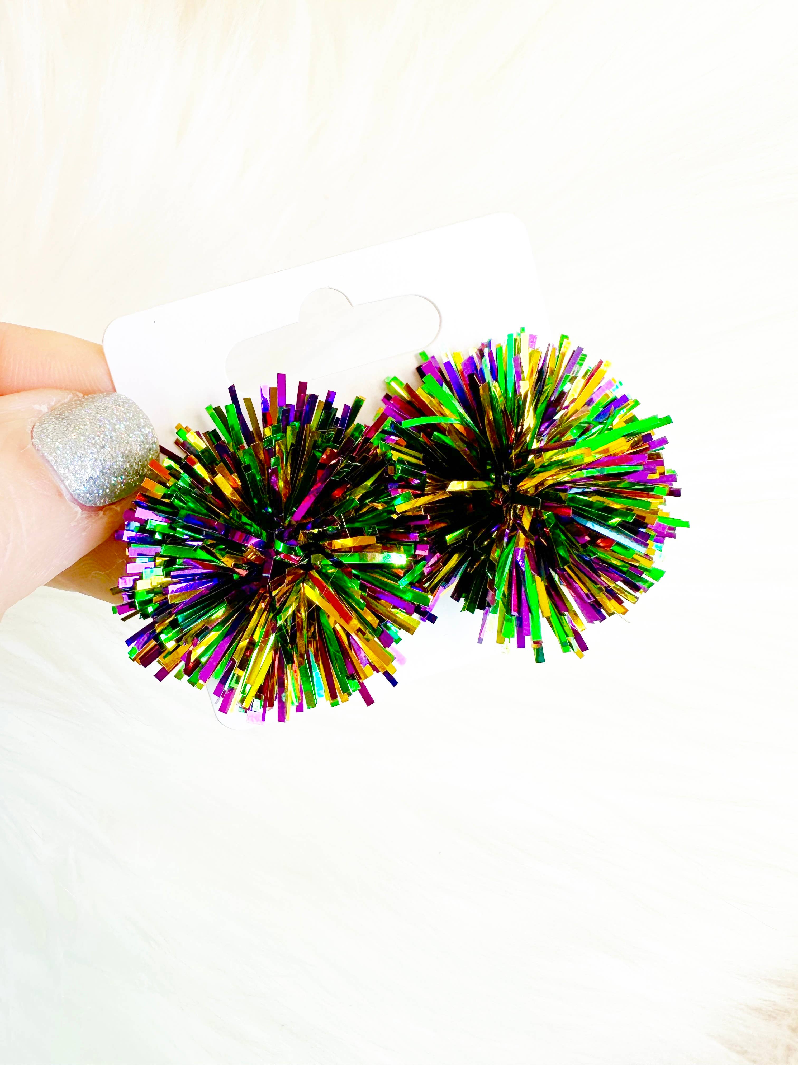 Wholesale Mardi Gras Pom poms for your store - Faire