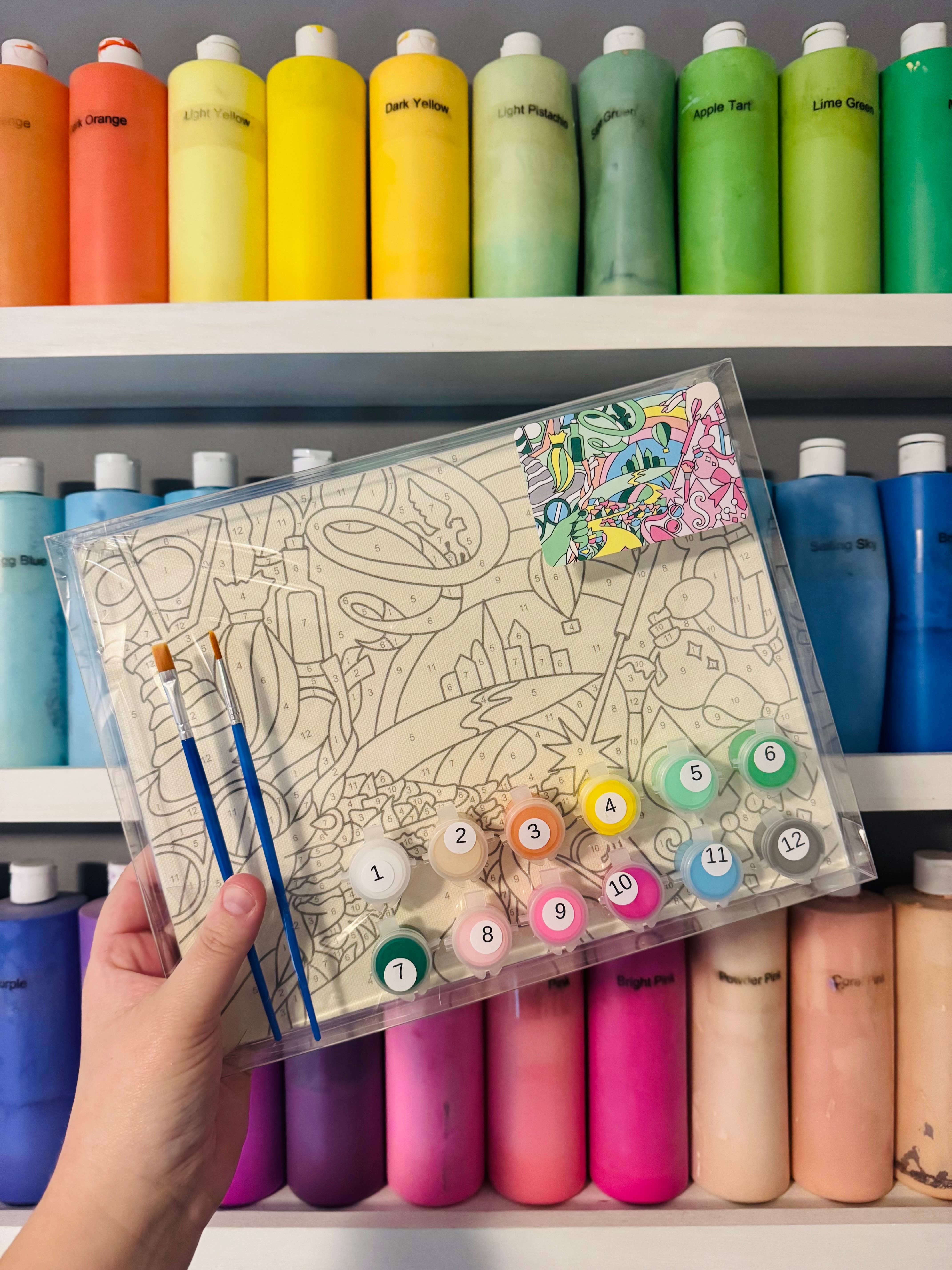 Wholesale Wicked - Paint by Number Kit (8.5x11) for your store - Faire