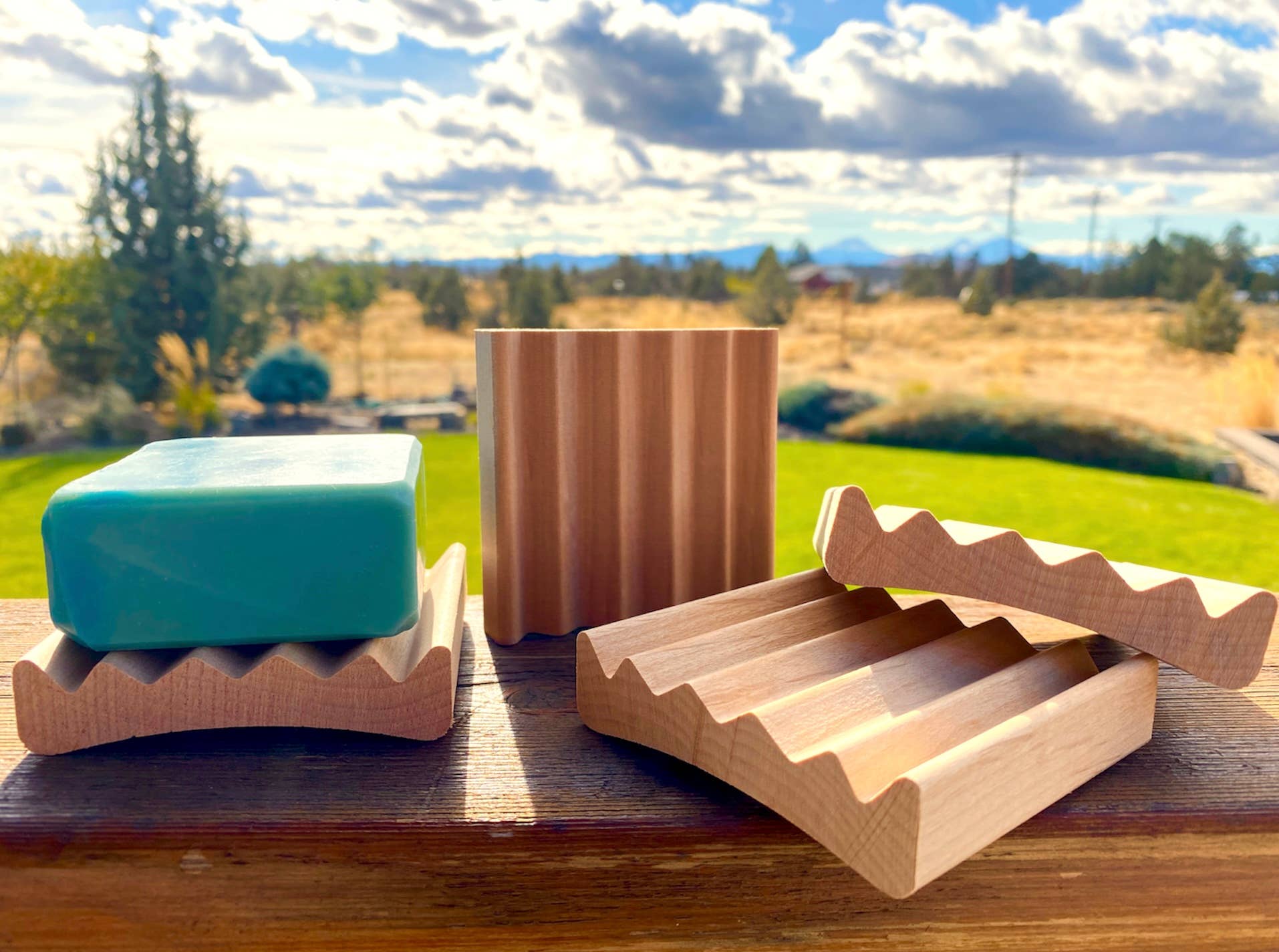 Wholesale 12 ct natural wood soap dish for a single bar of soap for ...