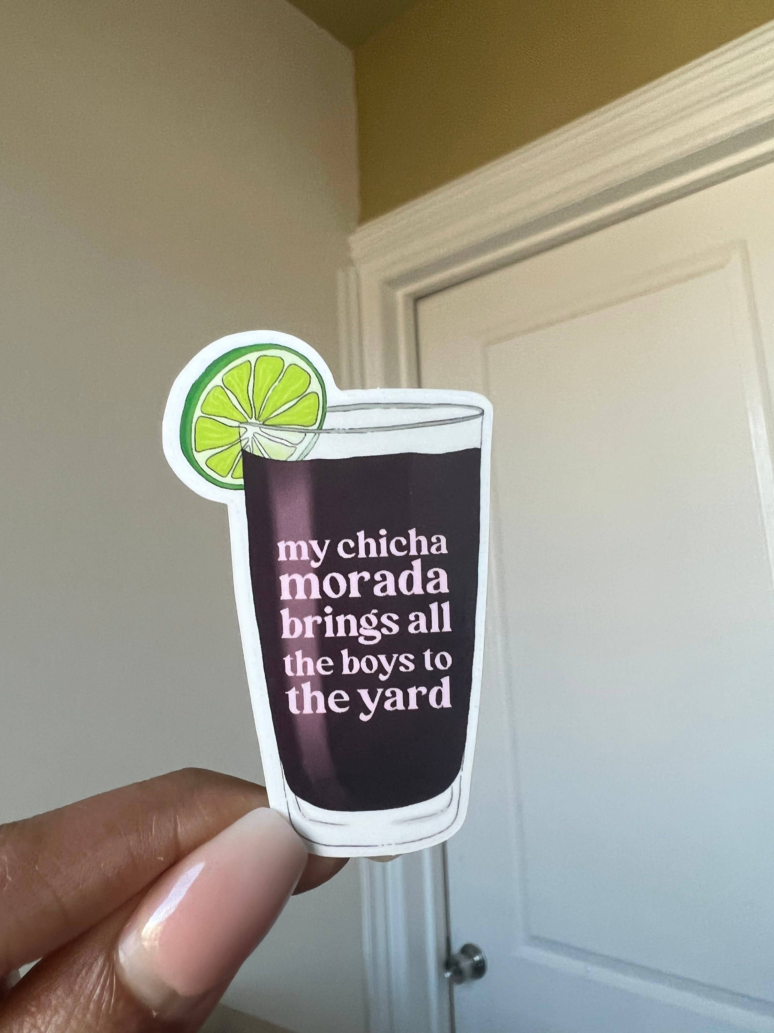 Wholesale Chicha Morada | Hispanic & Latina Girl Sticker | Latinx for ...