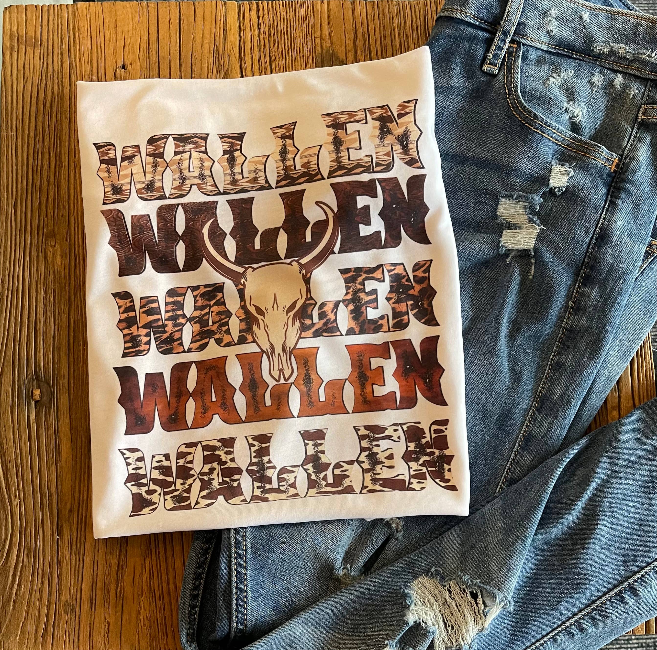 Wholesale Wallen Wallen Wallen Skull Graphic Tee for your store | Faire