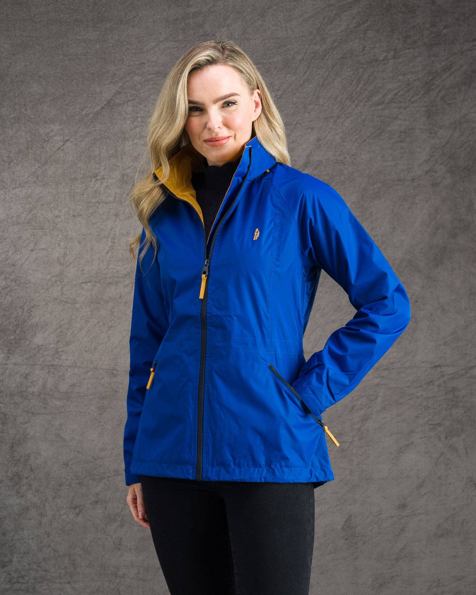 Wholesale Willow Lightweight Waterproof Jacket - Sea Blue for your ...