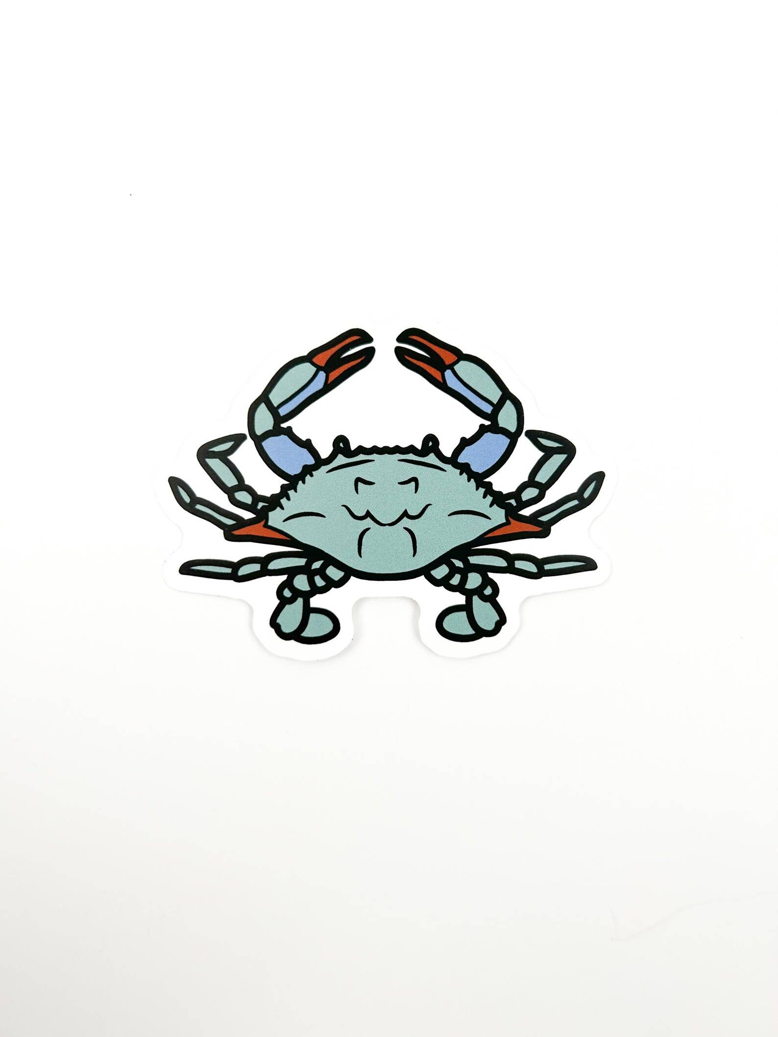 Wholesale Blue Crab Sticker | Coastal Vinyl Decal | Waterproof Laptops ...
