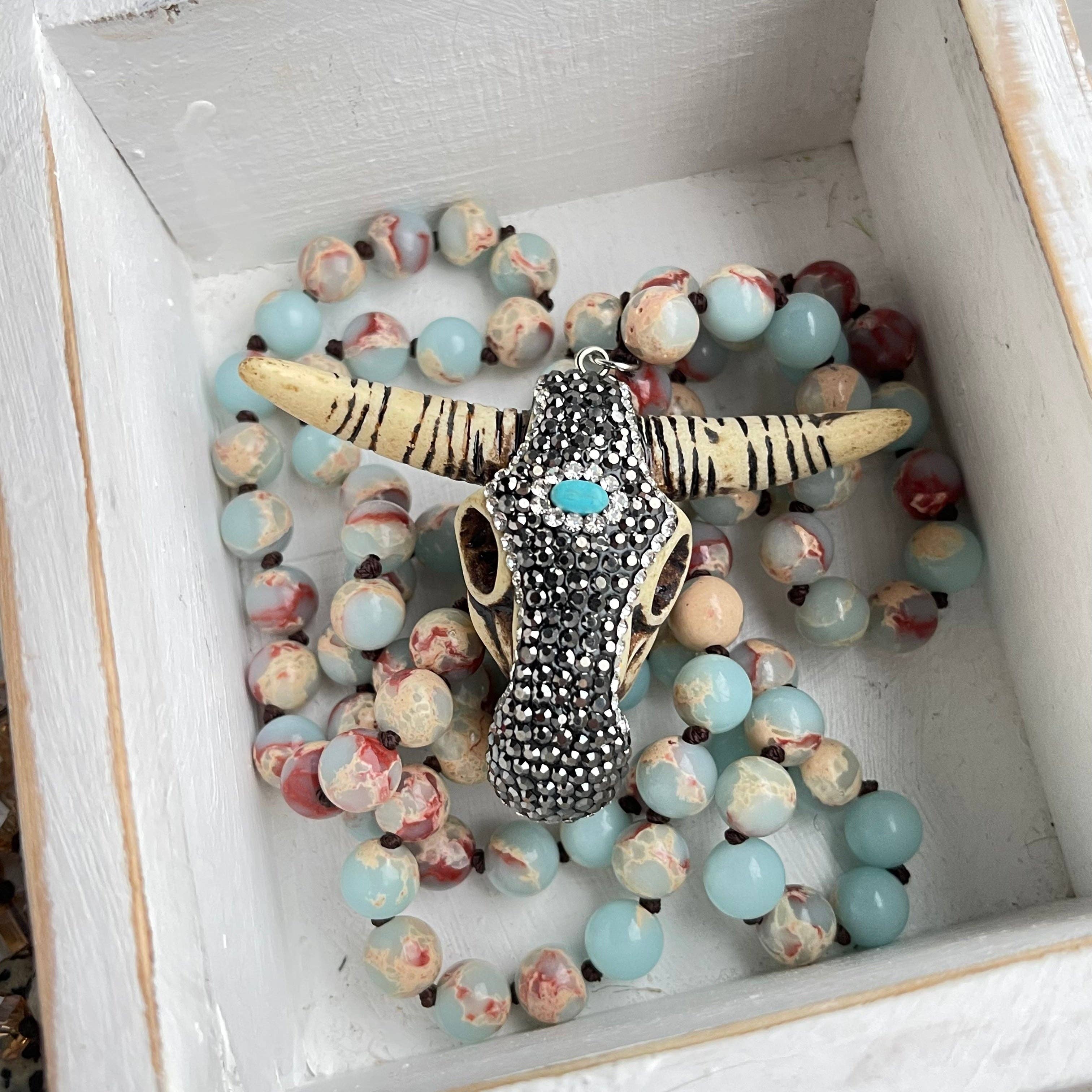 Wholesale The Blue Mix Buffy Necklace for your store - Faire