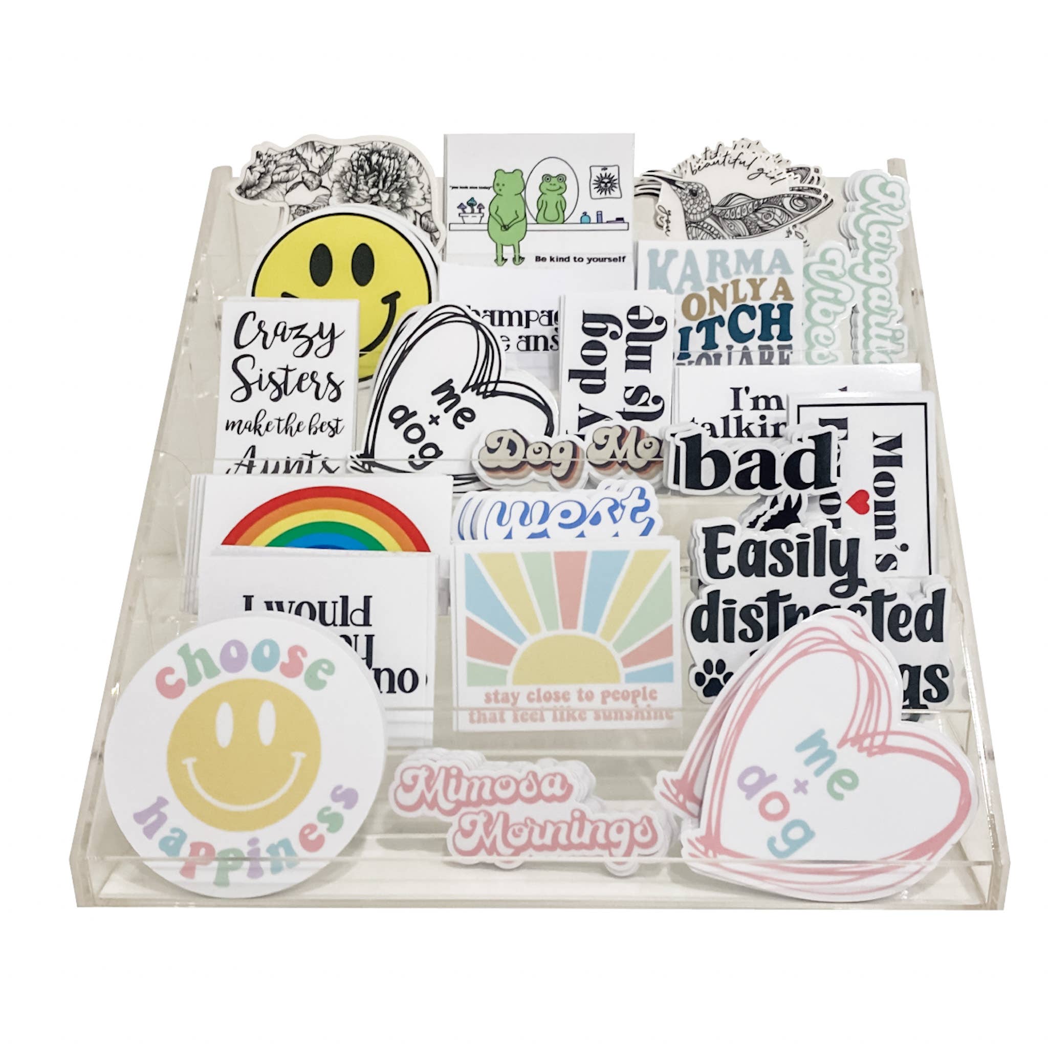 Wholesale rotating sticker display for your store