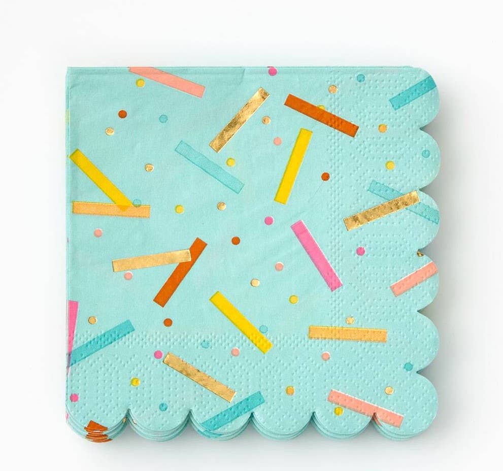 Wholesale Birthday Sprinkles Cocktail Napkin for your store - Faire