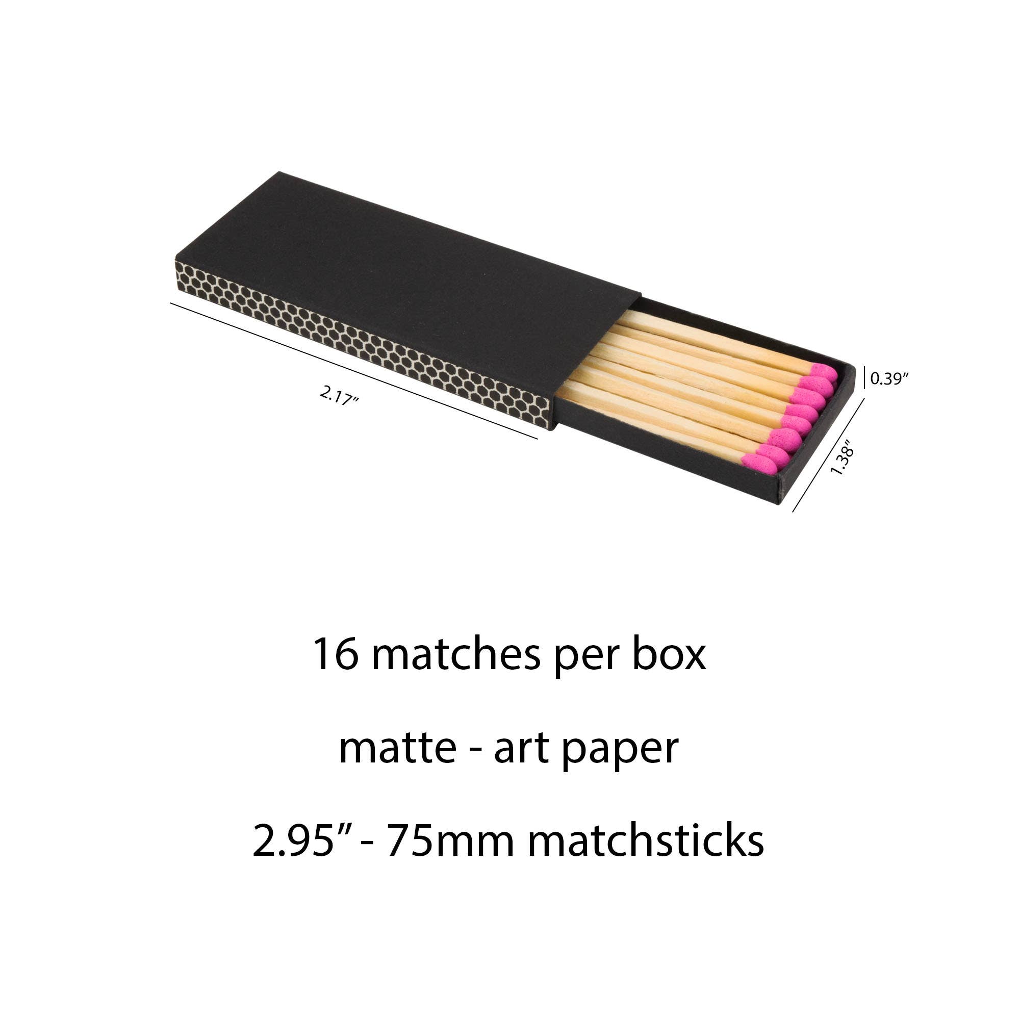 Wholesale 3" Inch Matchboxes - Matchsticks - Matches - Colorful for ...