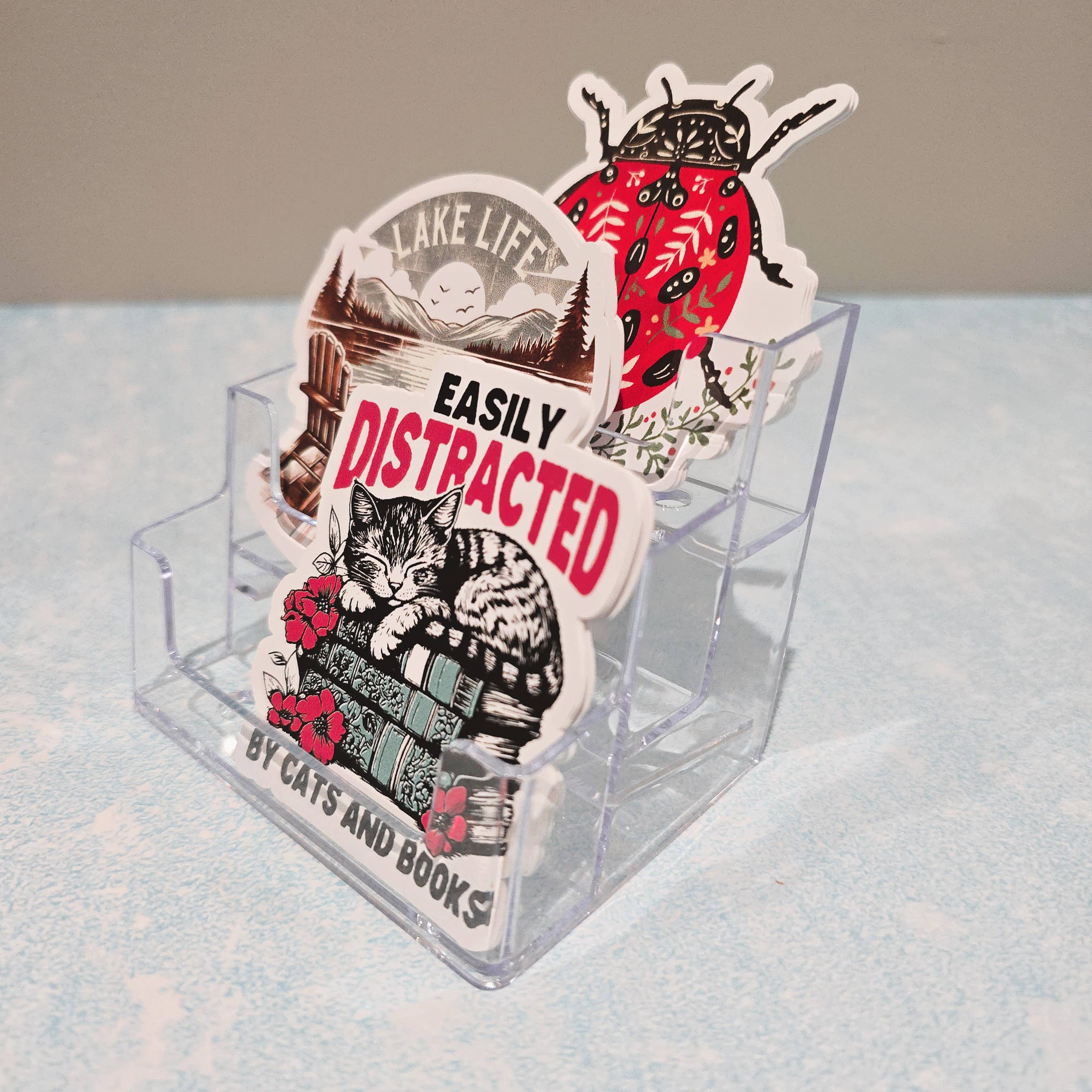 Wholesale rotating sticker display for your store