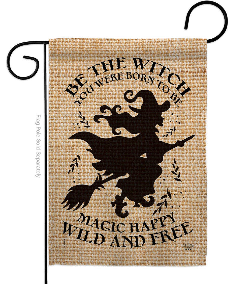 Wholesale Flag Witch Halloween Witches Garden House 2-Sided Home for ...