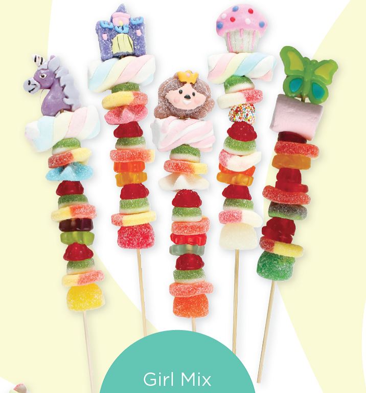 Wholesale Girl's Mix Gummy Kabobs for your store - Faire