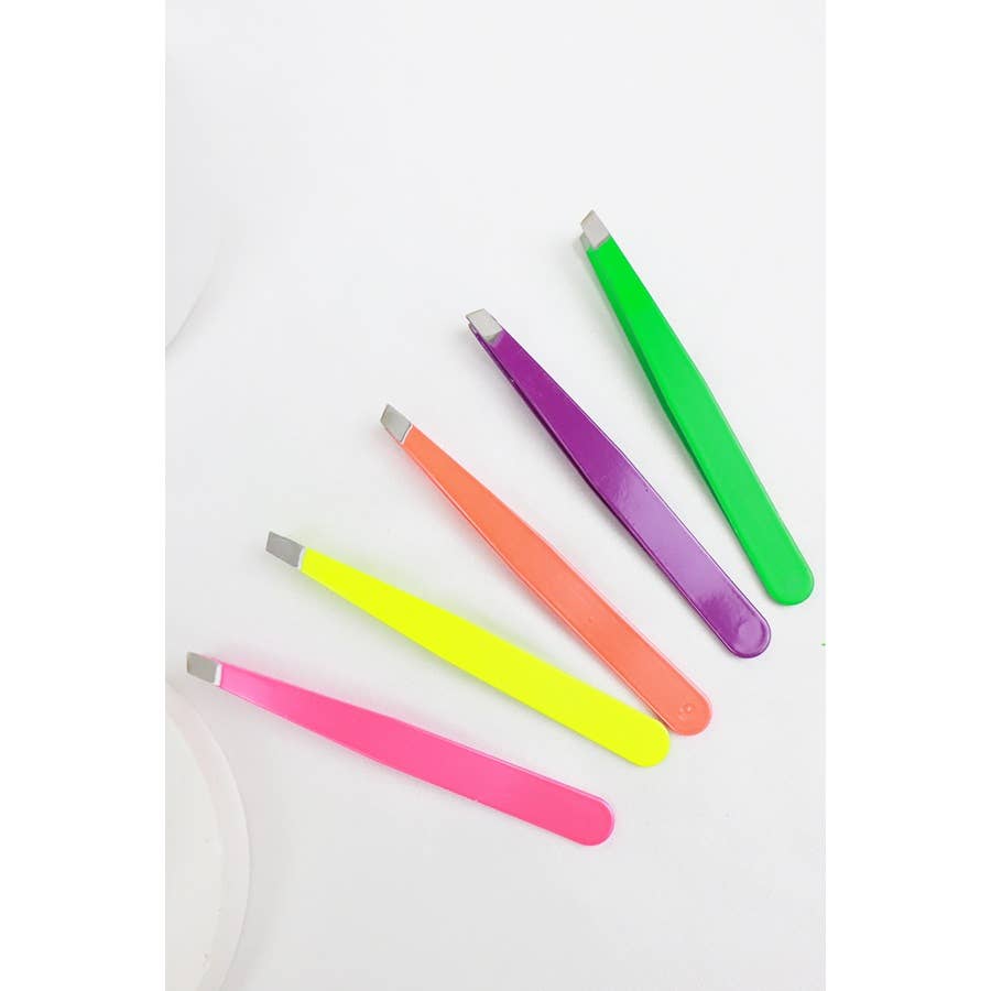 Wholesale Colorful Solid Color Tweezers for your store - Faire