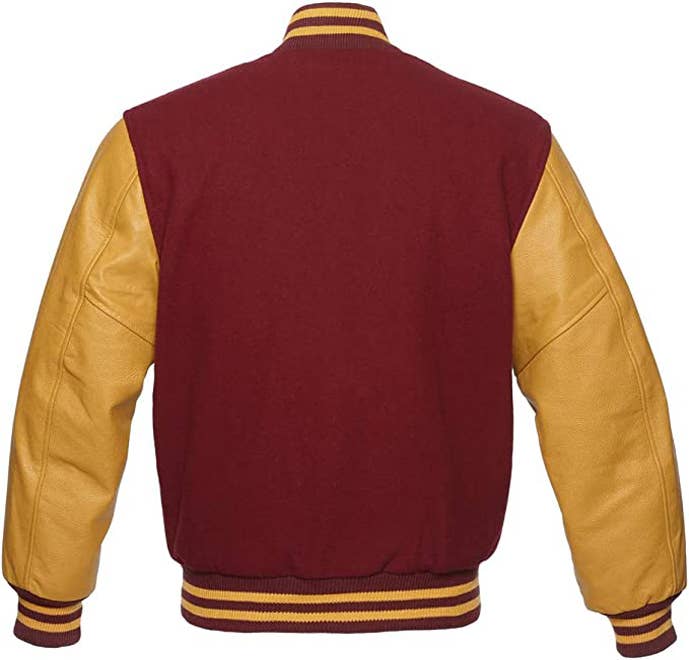 Wholesale Varsity Jacket, 100% Melton Wool and Original Leather BURGLD ...