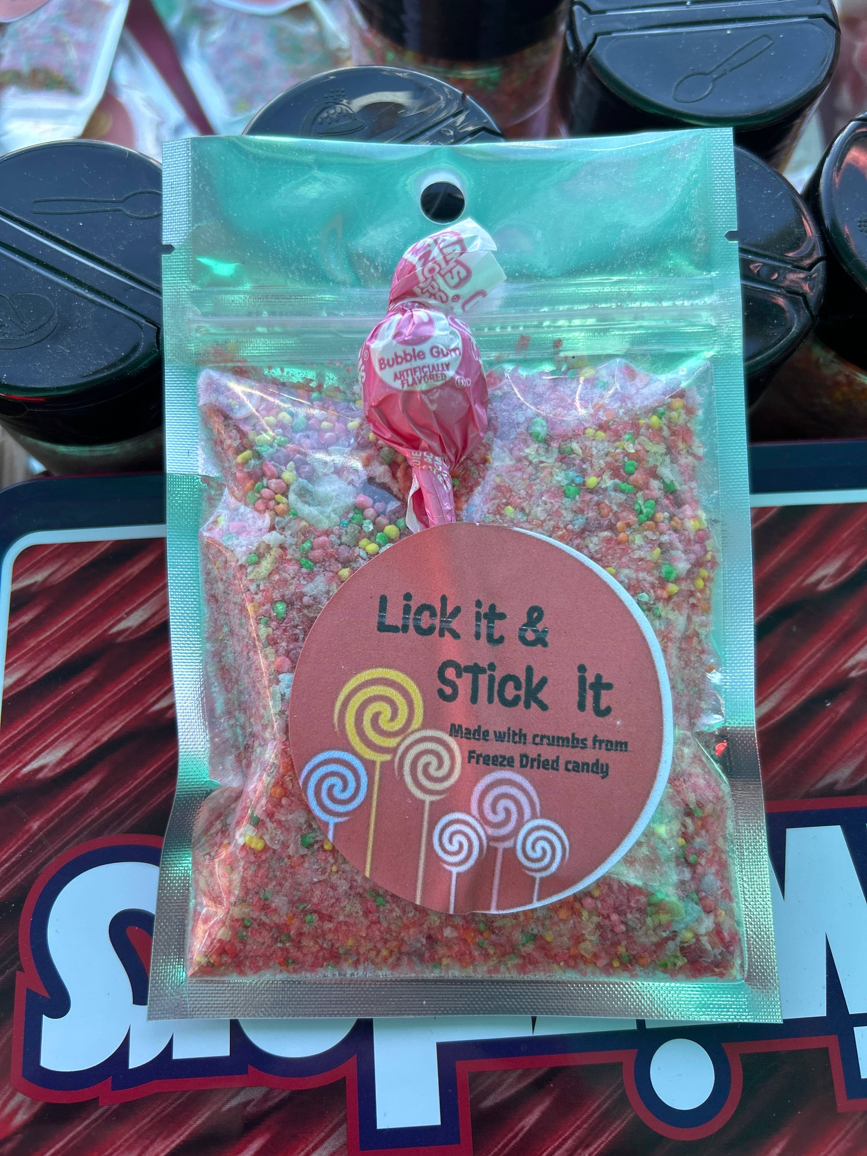 Wholesale Freeze dried candy dust with sucker for your store - Faire