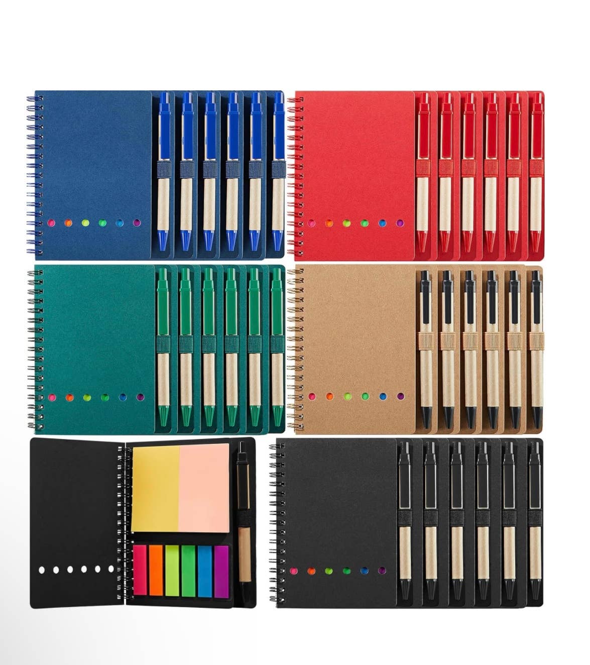 Wholesale Gorgeous notebook journals and pen sets pack of 10 sets for ...