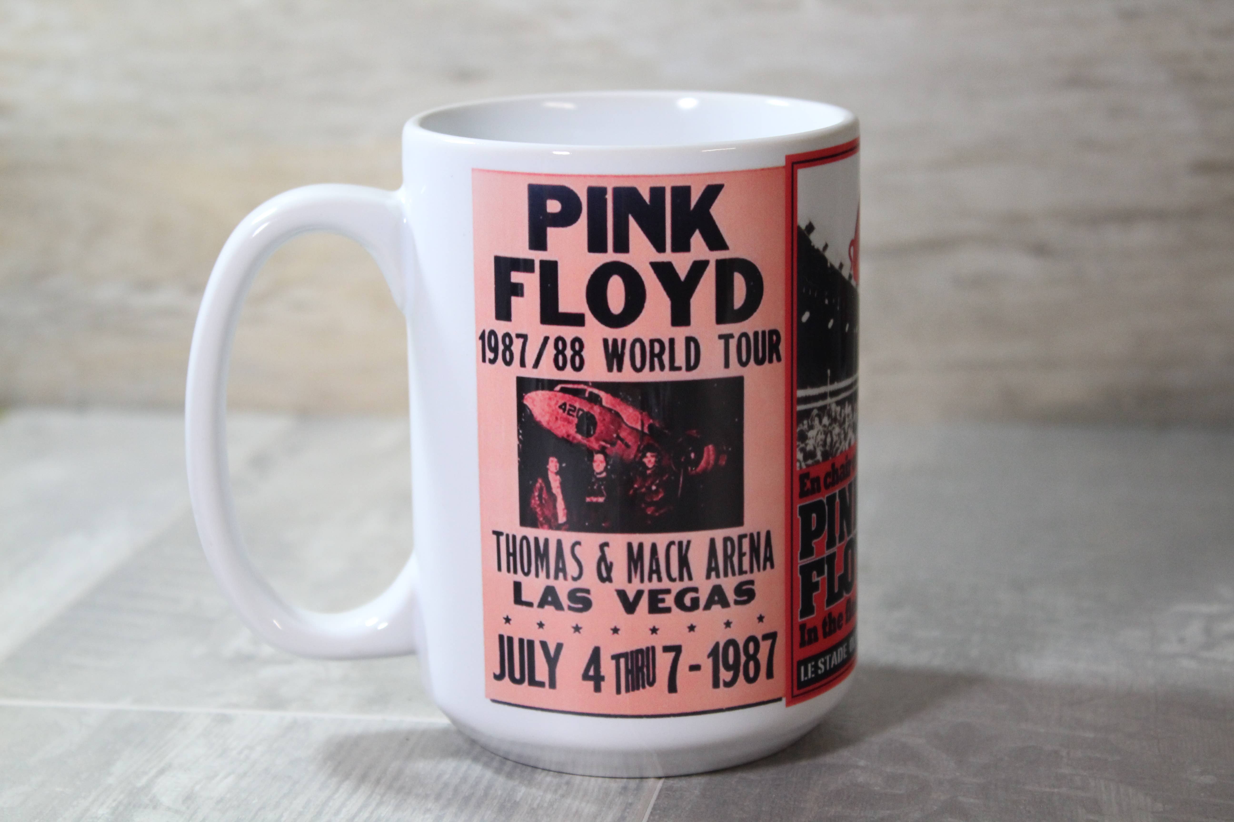 Wholesale Pink Floyd Concert Poster // 15oz Ceramic Coffee Mug for your ...