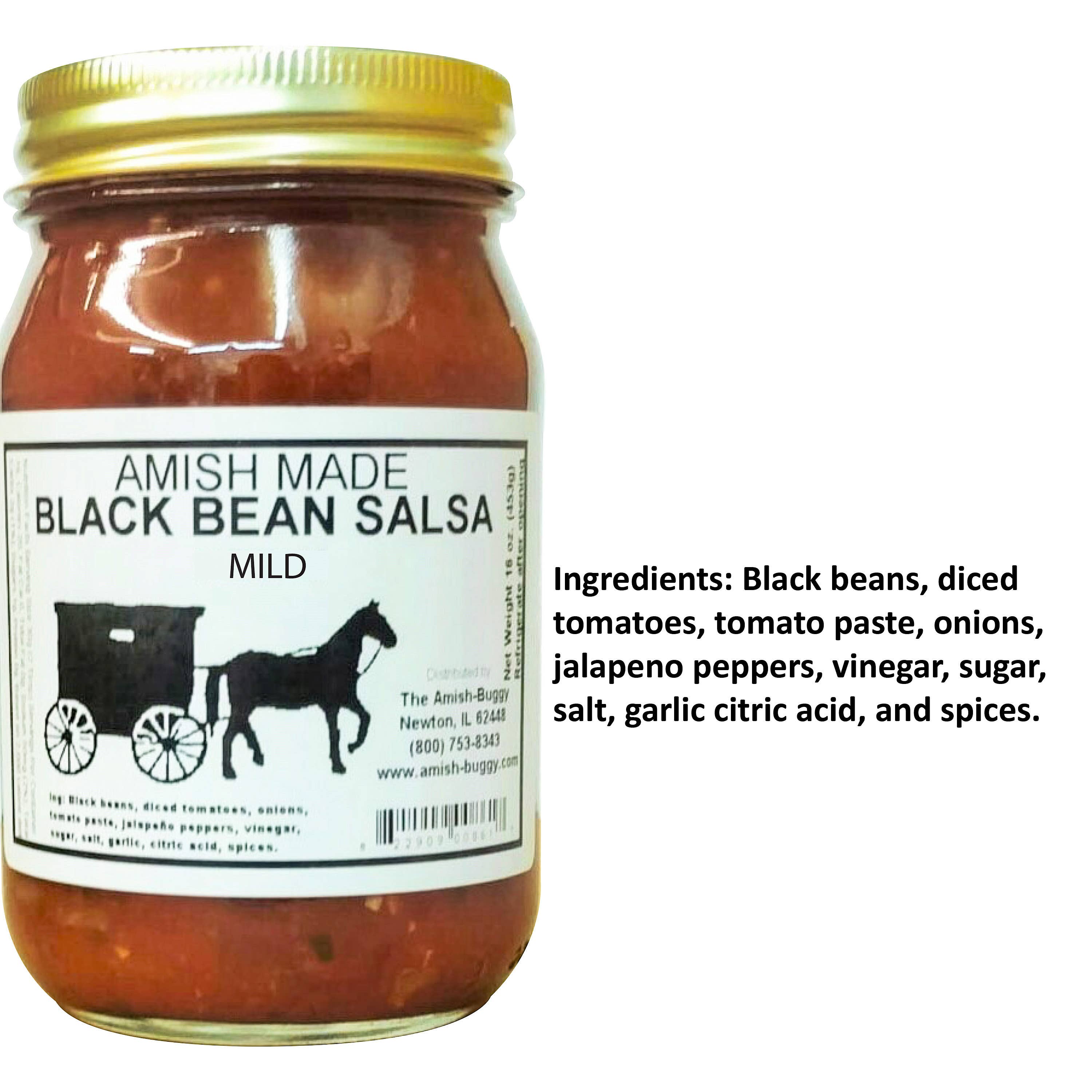 Amish Fresh Made Salsa 16 oz. Jar | Faire.com