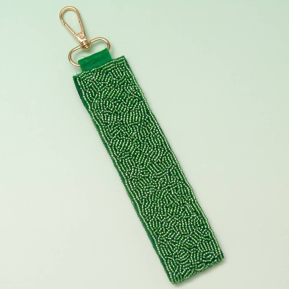 Wholesale St Patrick’s Beaded Seed Items Keychain for your store - Faire