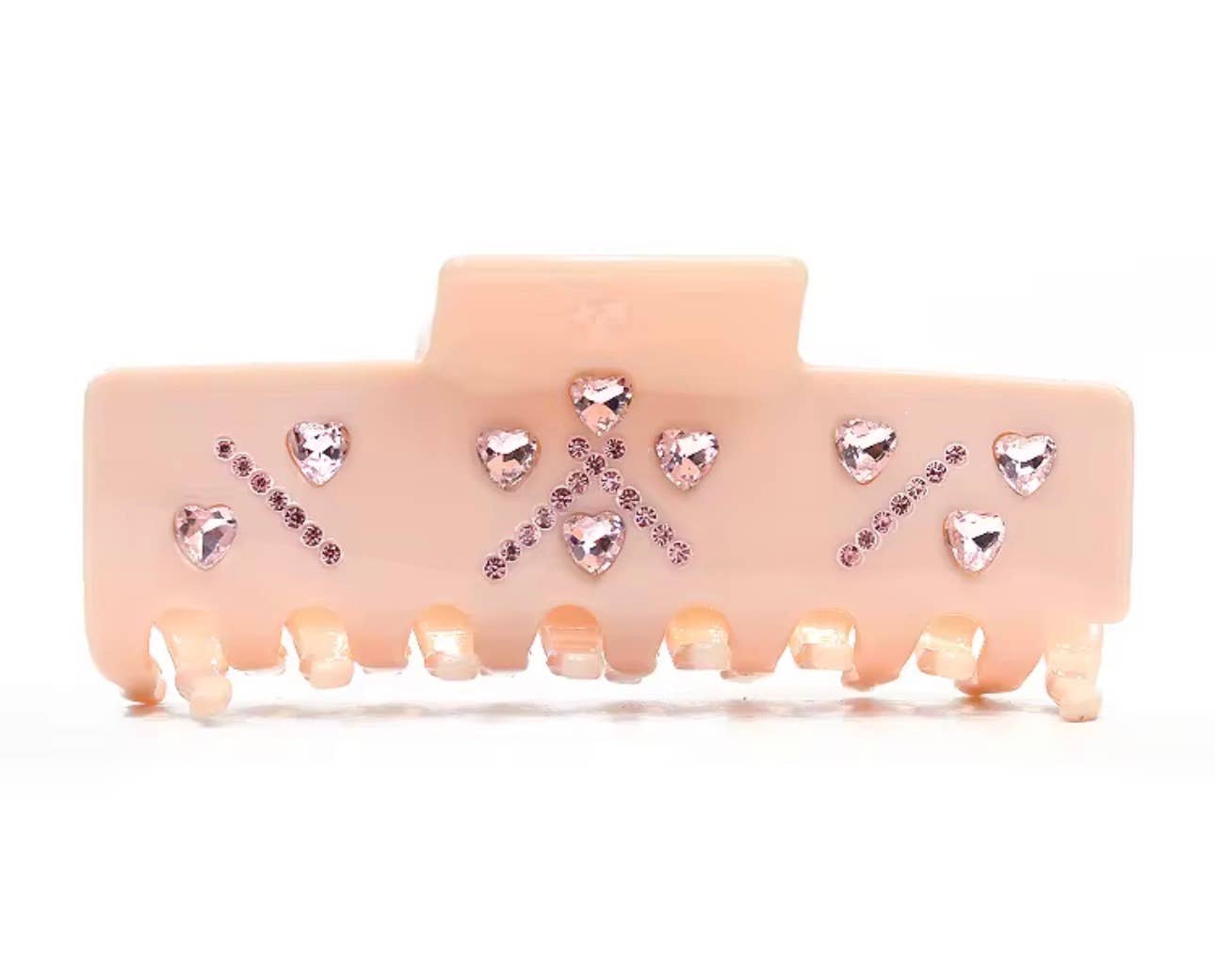 Wholesale STUDDED LOVESTRUCK RECTANGLE CLAW HAIR CLIP for your store ...